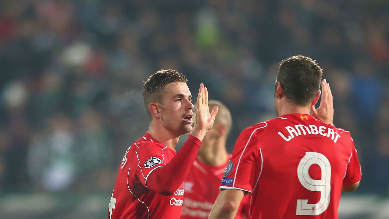 Champions League: Goalscorer Rickie Lambert hails improved Liverpool ...