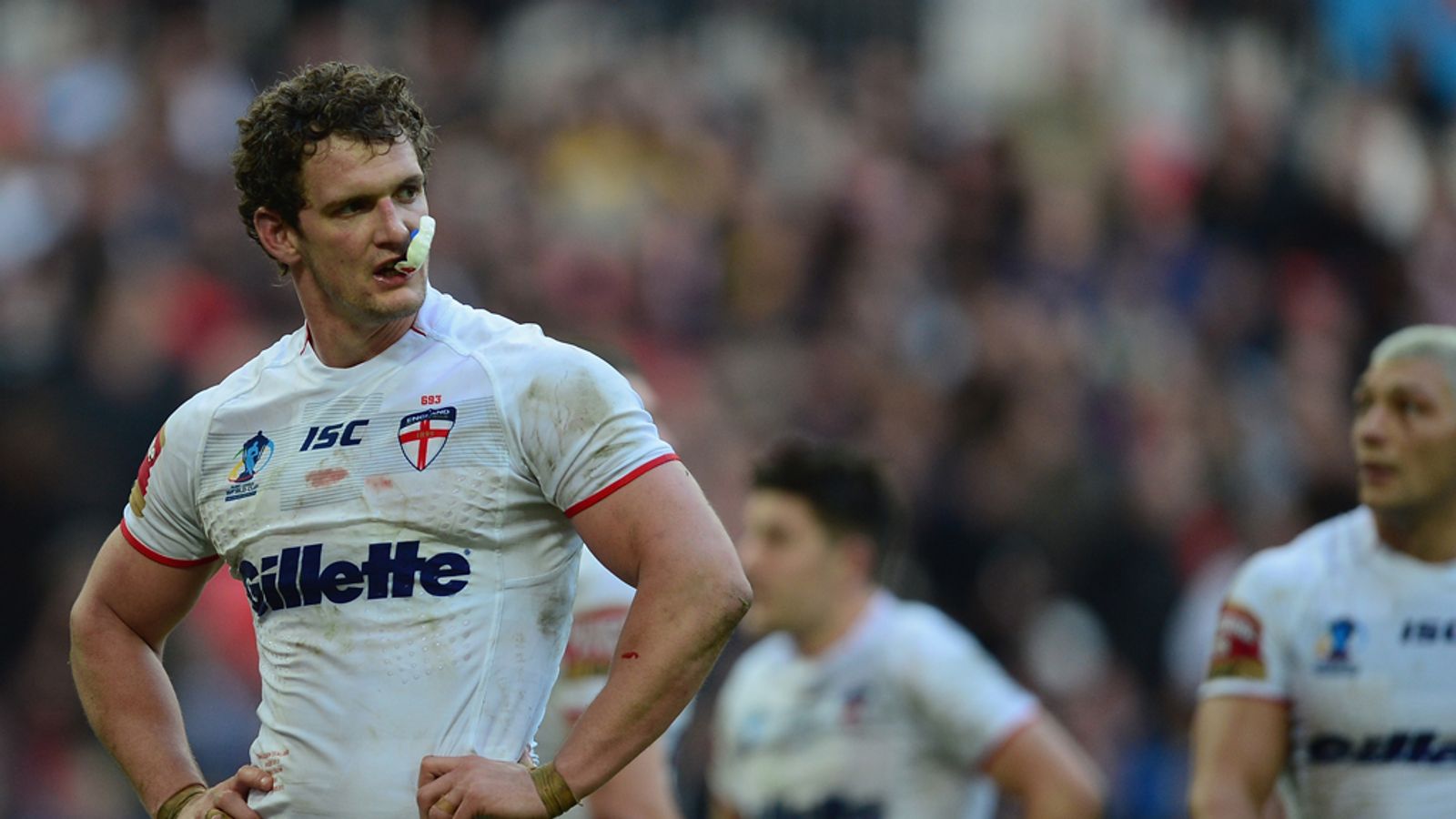 Four Nations: England captain Sean O'Loughlin seeking response against ...