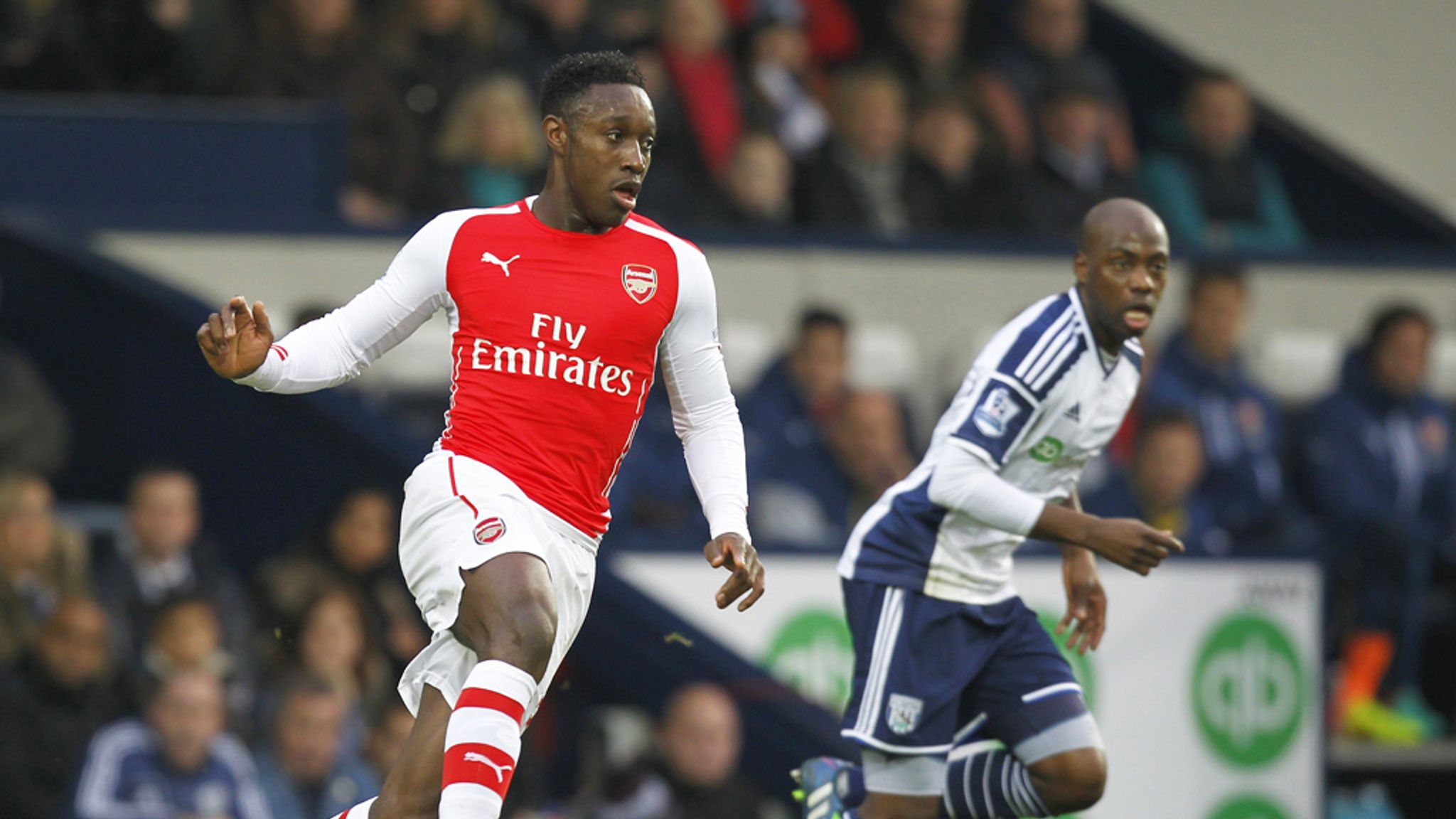 Premier League: Danny Welbeck's header gives Arsenal narrow win at West ...