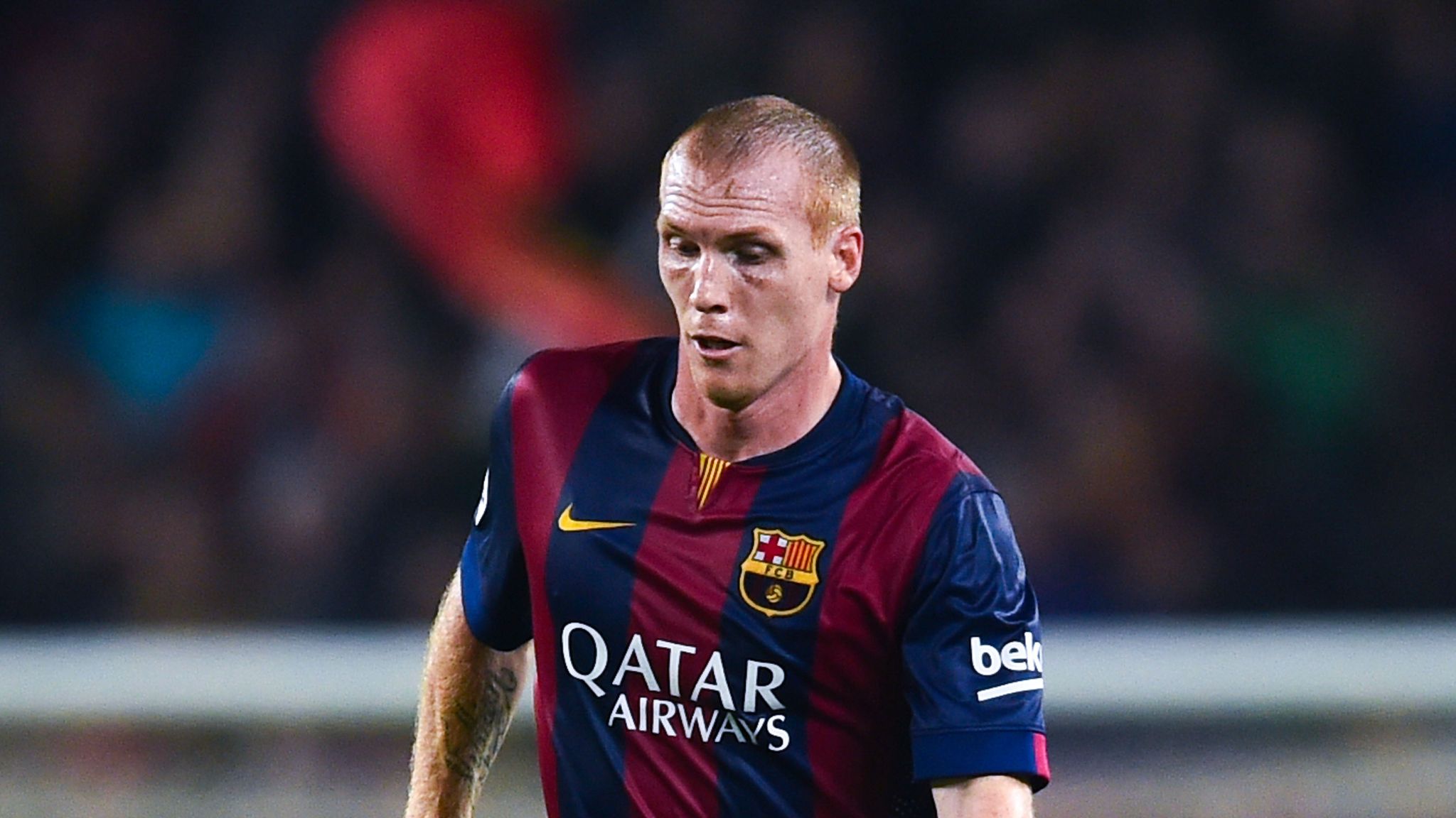 La Liga: Jeremy Mathieu denies rift with Luis Enrique ahead of ...