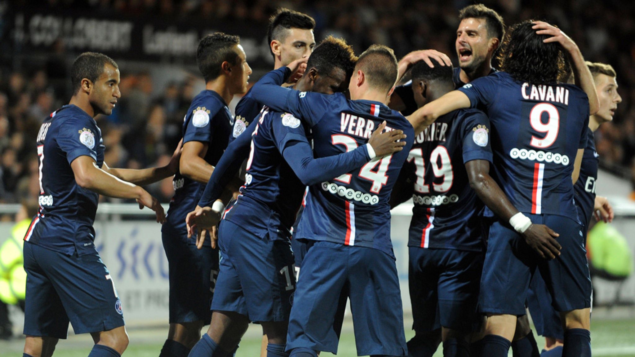 Ligue 1: PSG and Lyon come from behind against Lorient and Nice ...