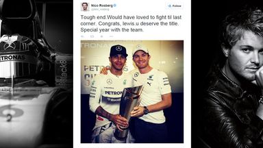 Drivers and teams take to twitter to congratulate Lewis Hamilton on his ...