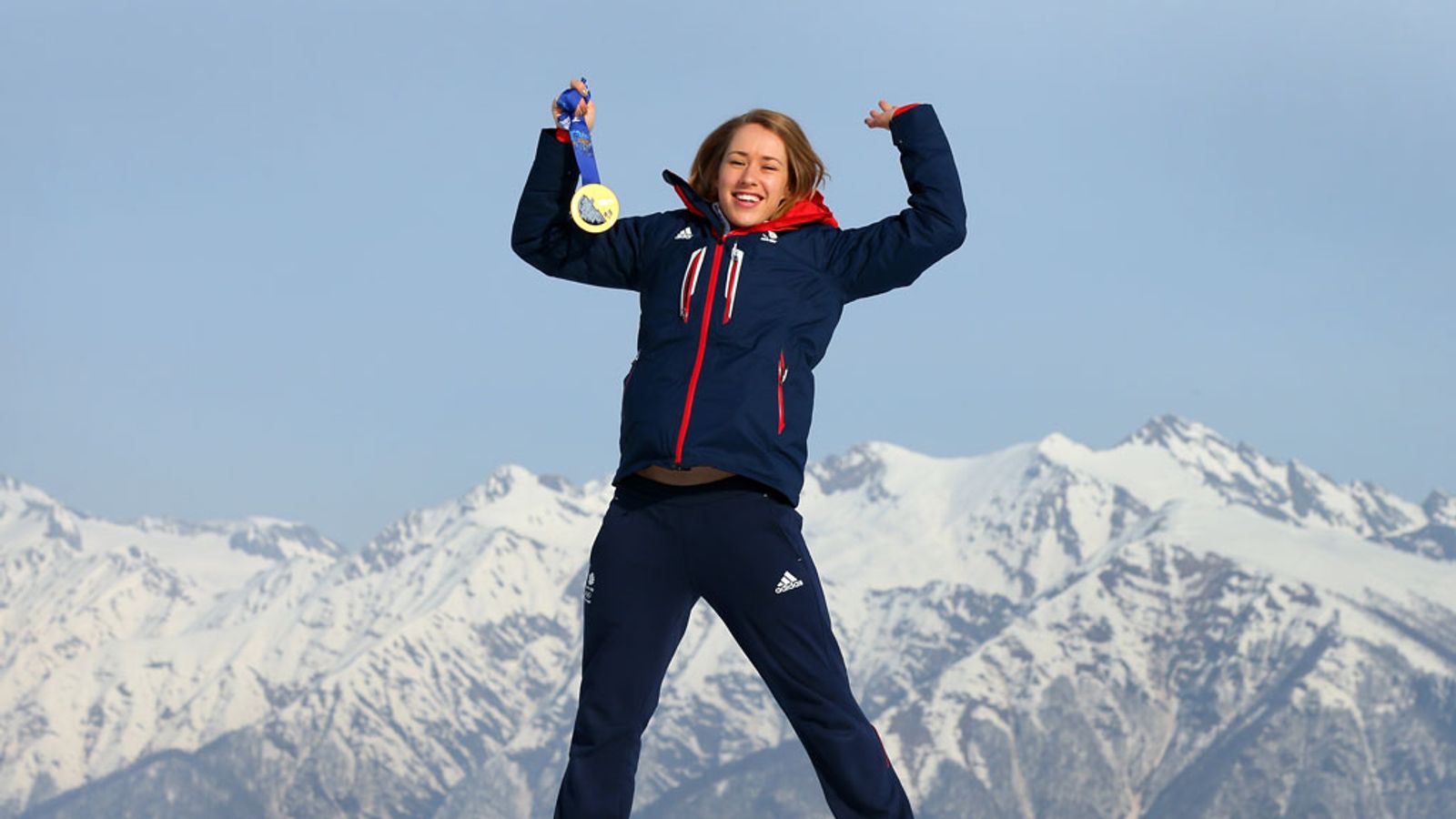 Olympic champion Lizzy Yarnold enjoying training without competing ...