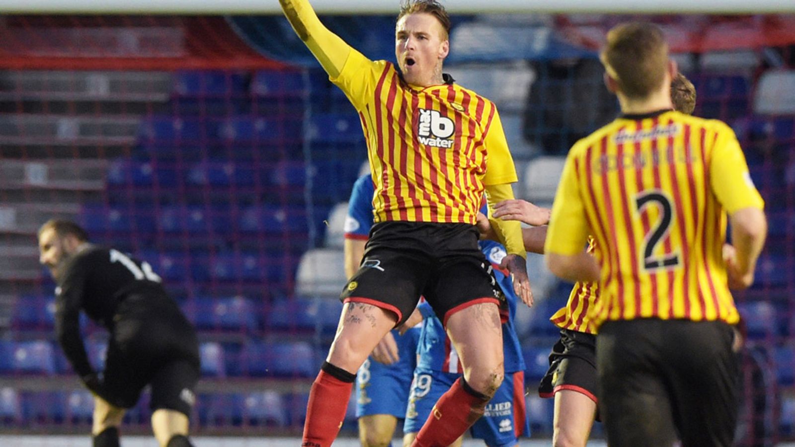 Scottish Premiership: Two goals from Ryan Stevenson help Partick thrash ...
