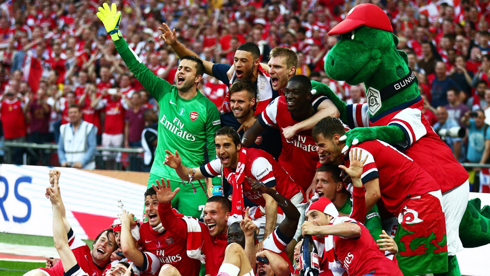 Arsenal and Aston Villa to share 50,000 tickets at FA Cup final ...