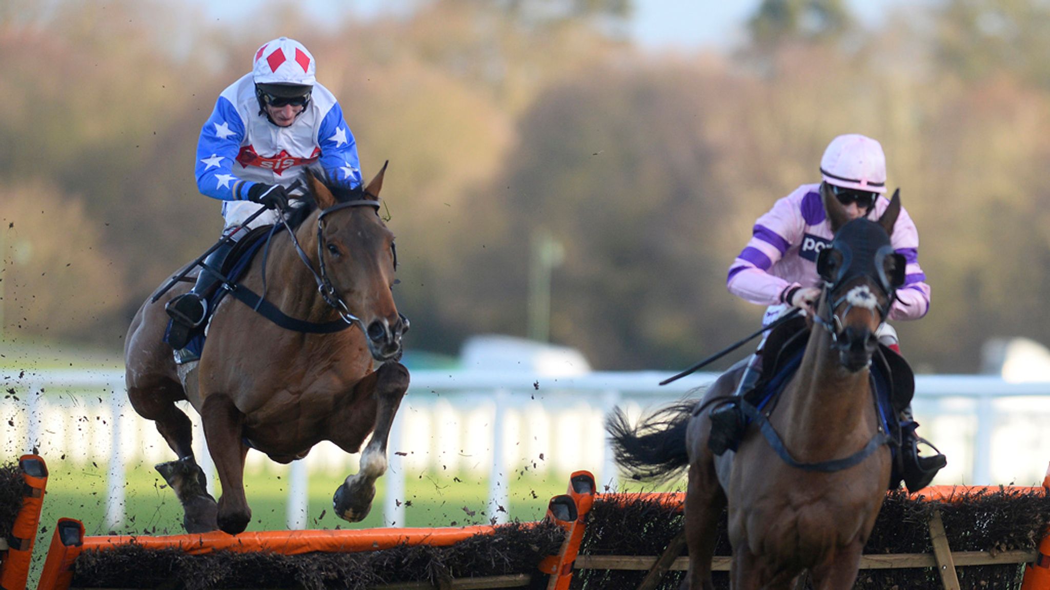 Paul Nicholls thrilled with his two Ladbrokes World Hurdle runners ...