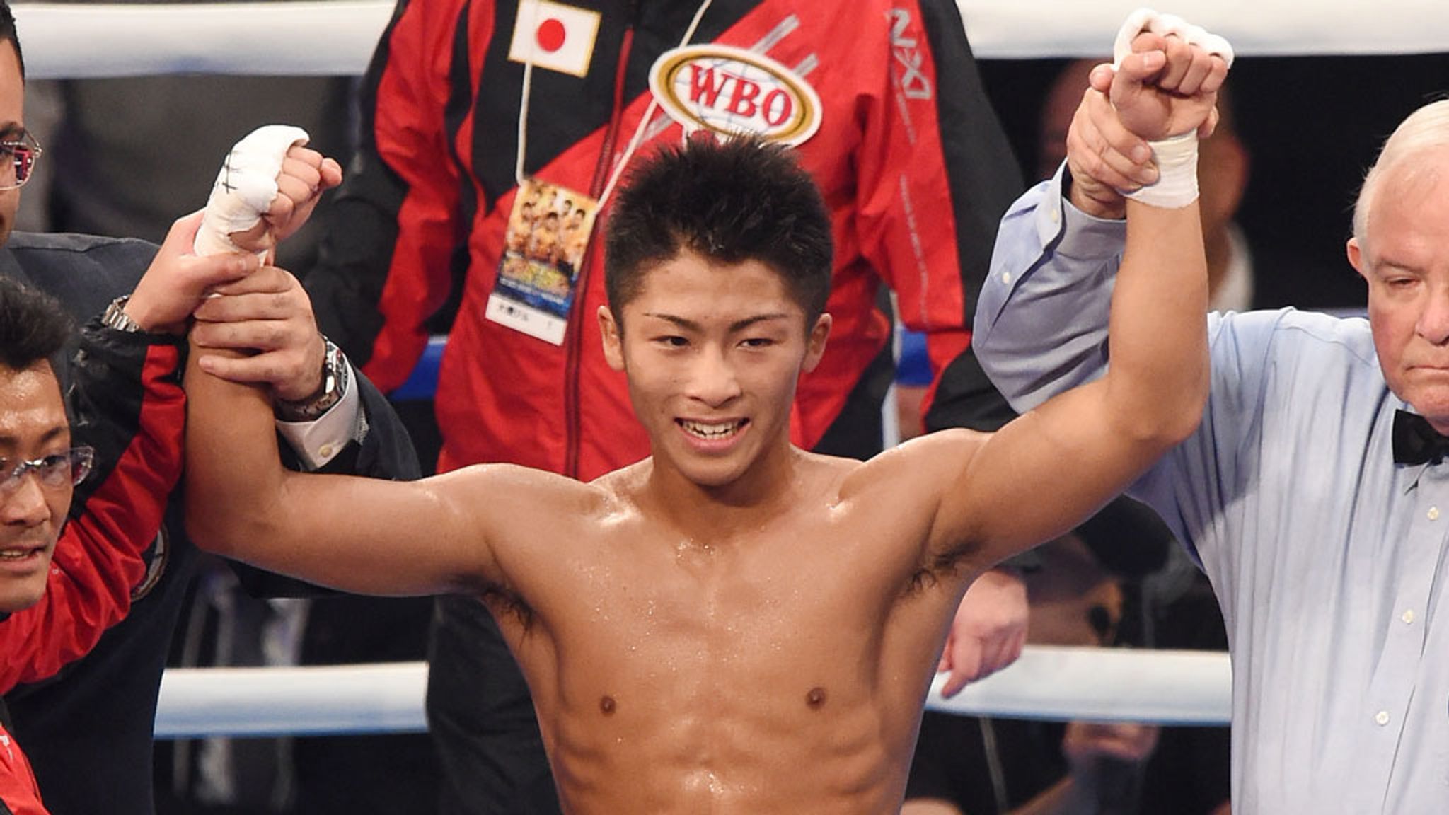 Naoya Inoue stops Omar Narvaez to claim WBO super-flyweight title ...