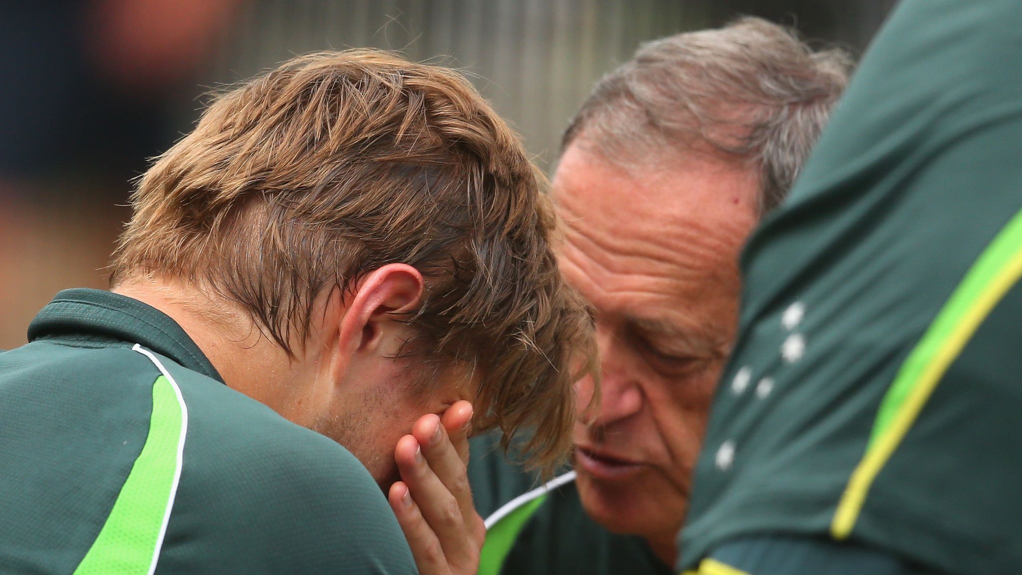 Cricket: Australian all-rounder Shane Watson hit on helmet by bouncer ...