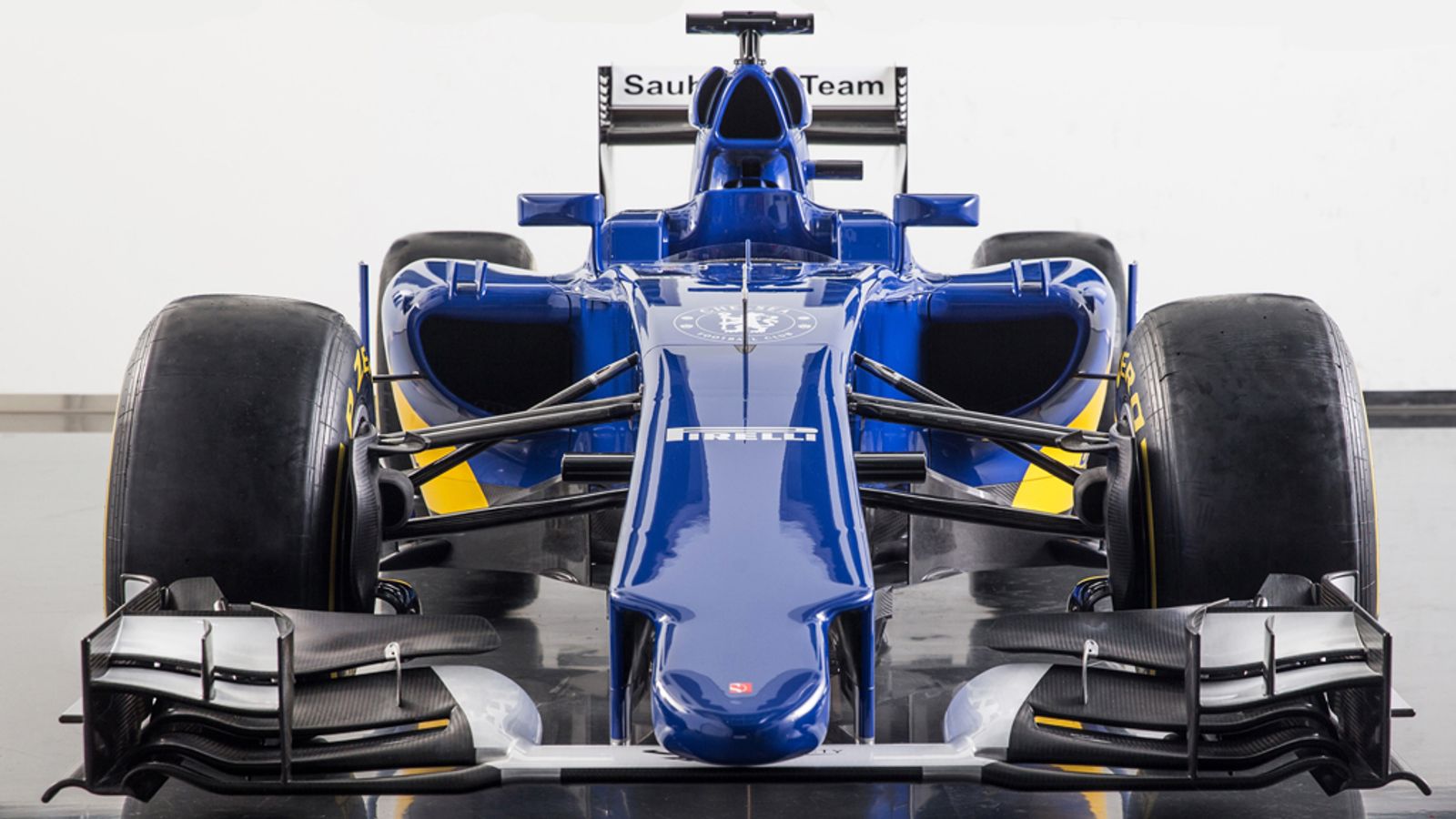 Sauber have unveiled their new car, the C34, - with a radical new paint ...