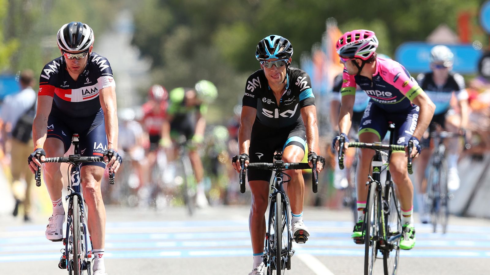 Porte on track despite crash | Cycling News | Sky Sports