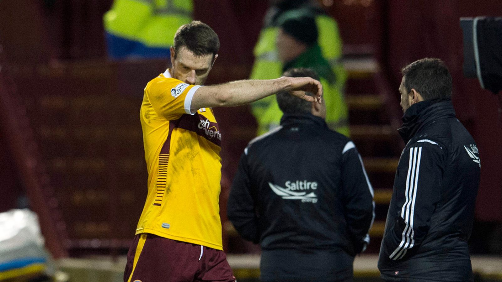 SPFL: Motherwell appeal to SFA against captain Stephen McManus's ...