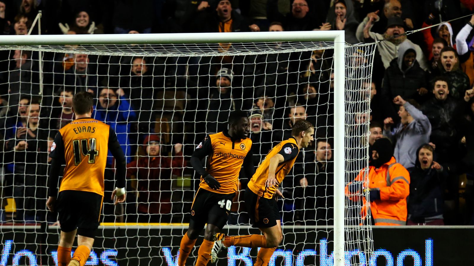 Sky Bet Championship: Wolves leave it late to beat Blackpool 2-0 at ...