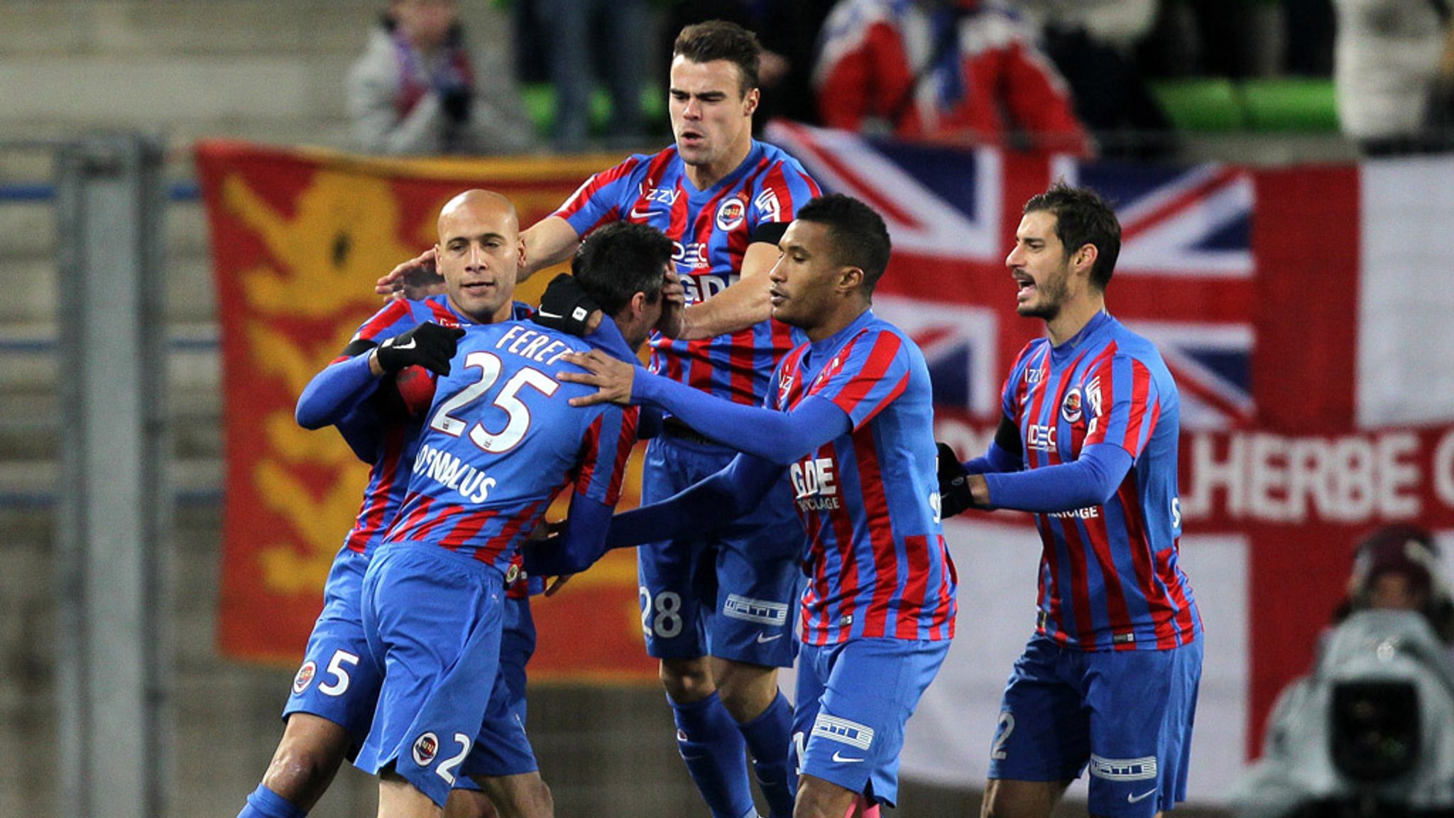 Ligue 1: Basement boys Caen snapped an eight-game winless streak with a ...