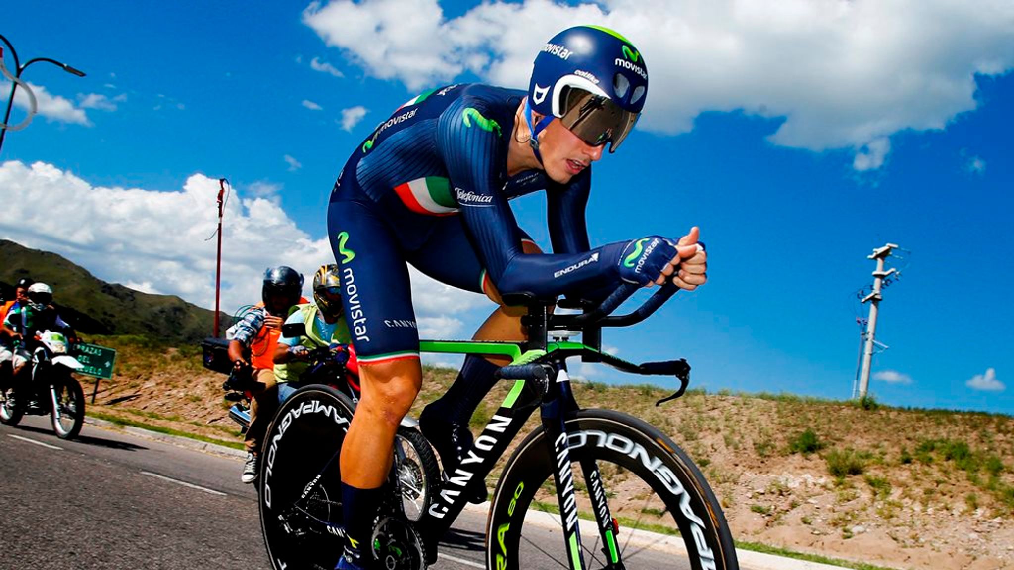 Tour de San Luis: Adriano Malori wins stage five time trial as Daniel ...