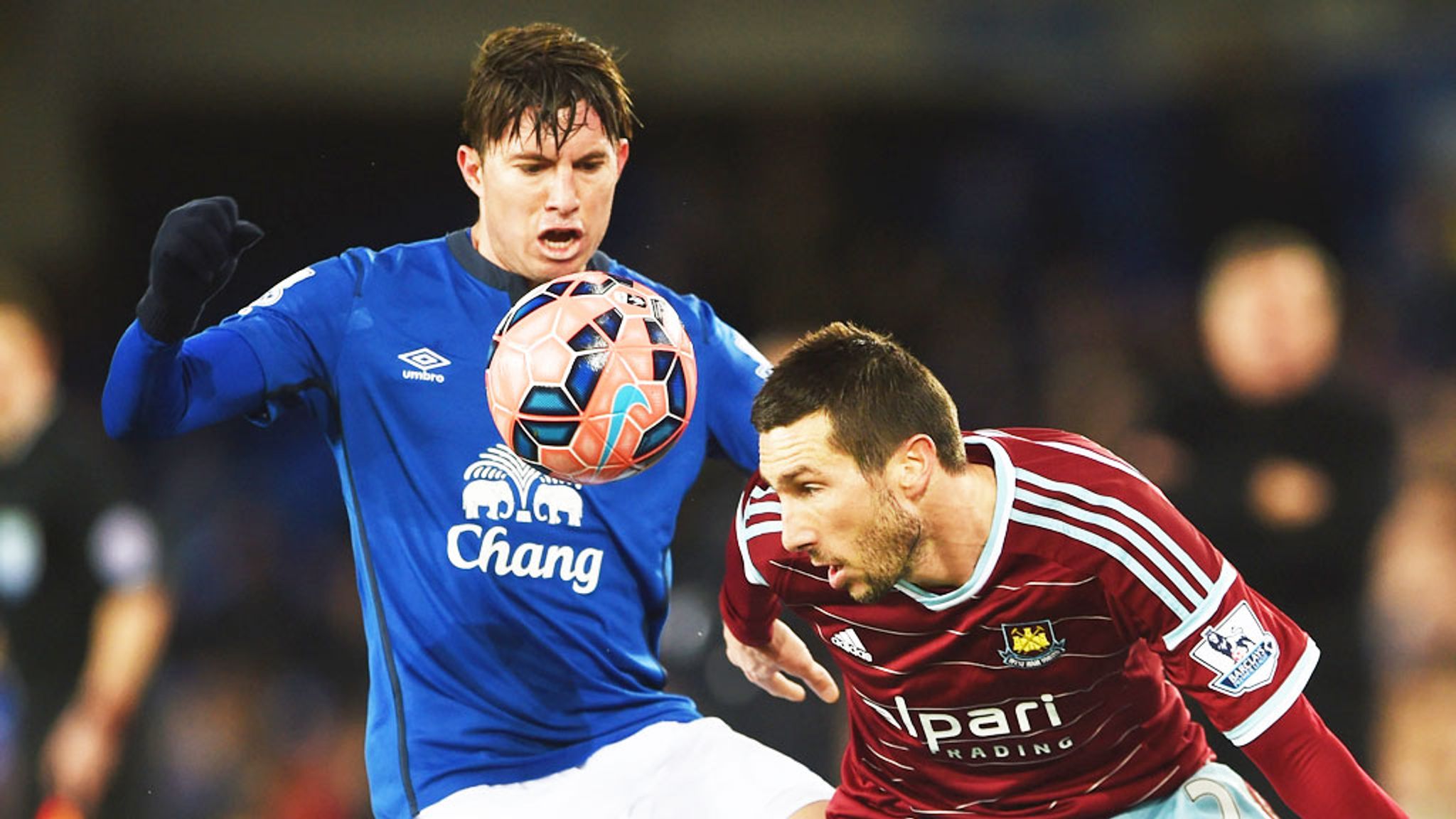 Everton defender Bryan Oviedo hopes to build on his display against ...