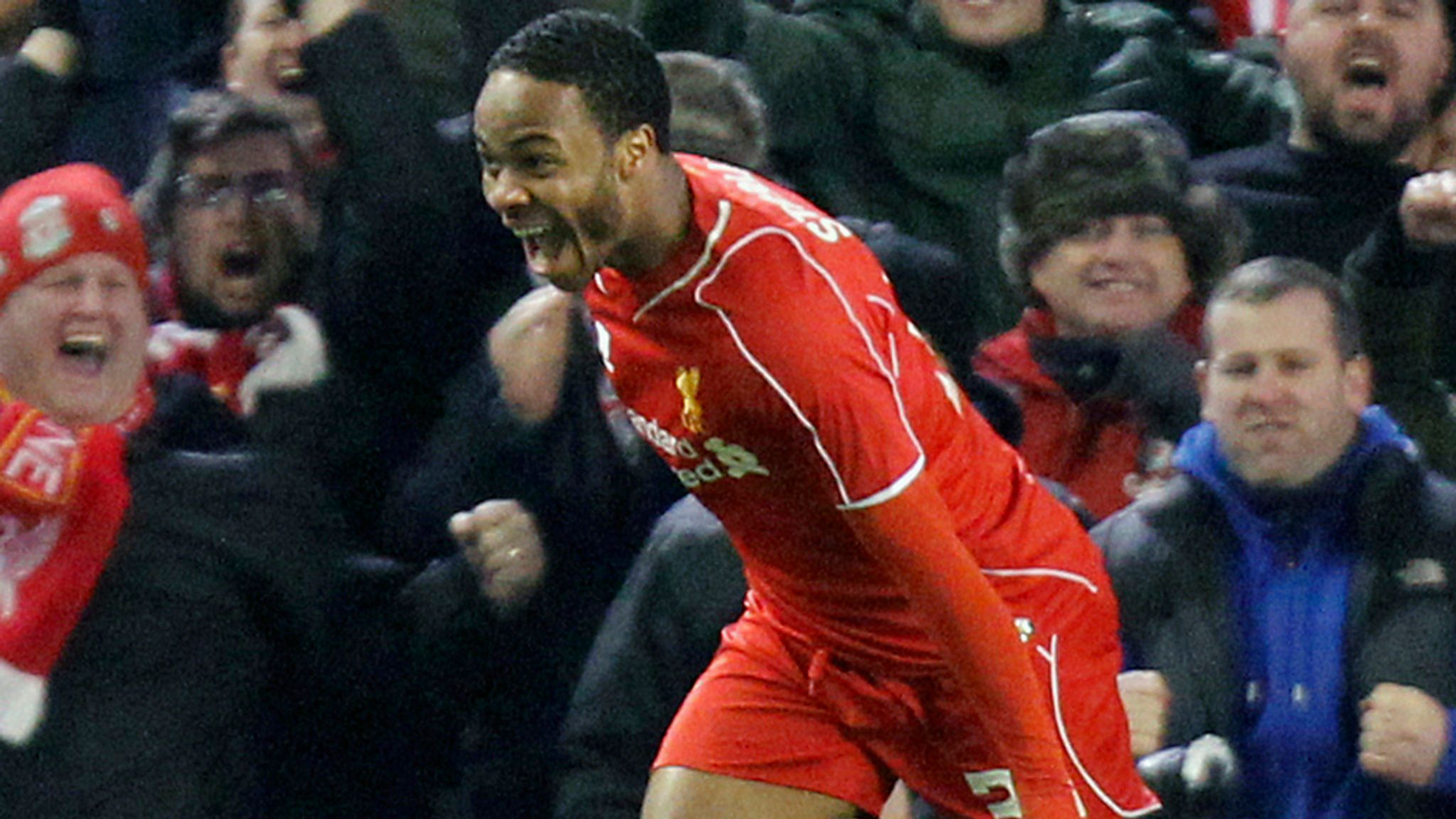 Raheem Sterling still adapting to new Liverpool central role | Football ...