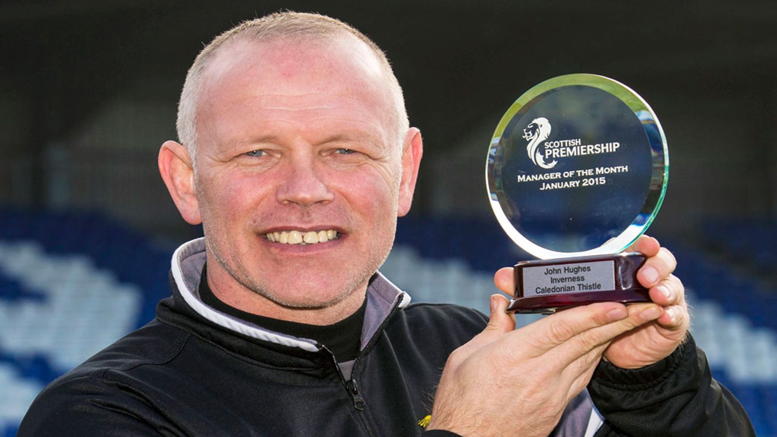 SPFL: Inverness boss John Hughes manager of the month | Football News ...