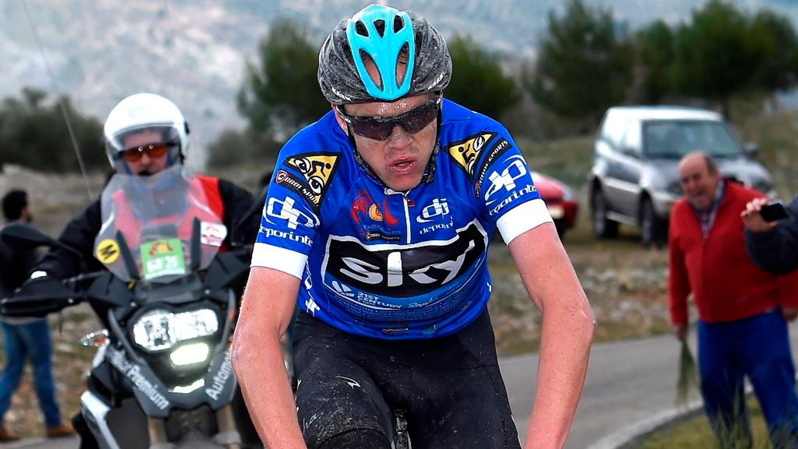 Ruta del Sol: Chris Froome 'blown away' after beating Alberto Contador ...