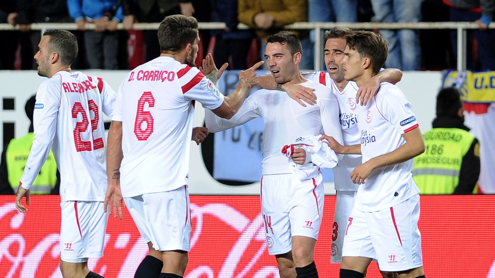 Primera Division: Iago Aspas hits winner as Sevilla beat Espanyol ...