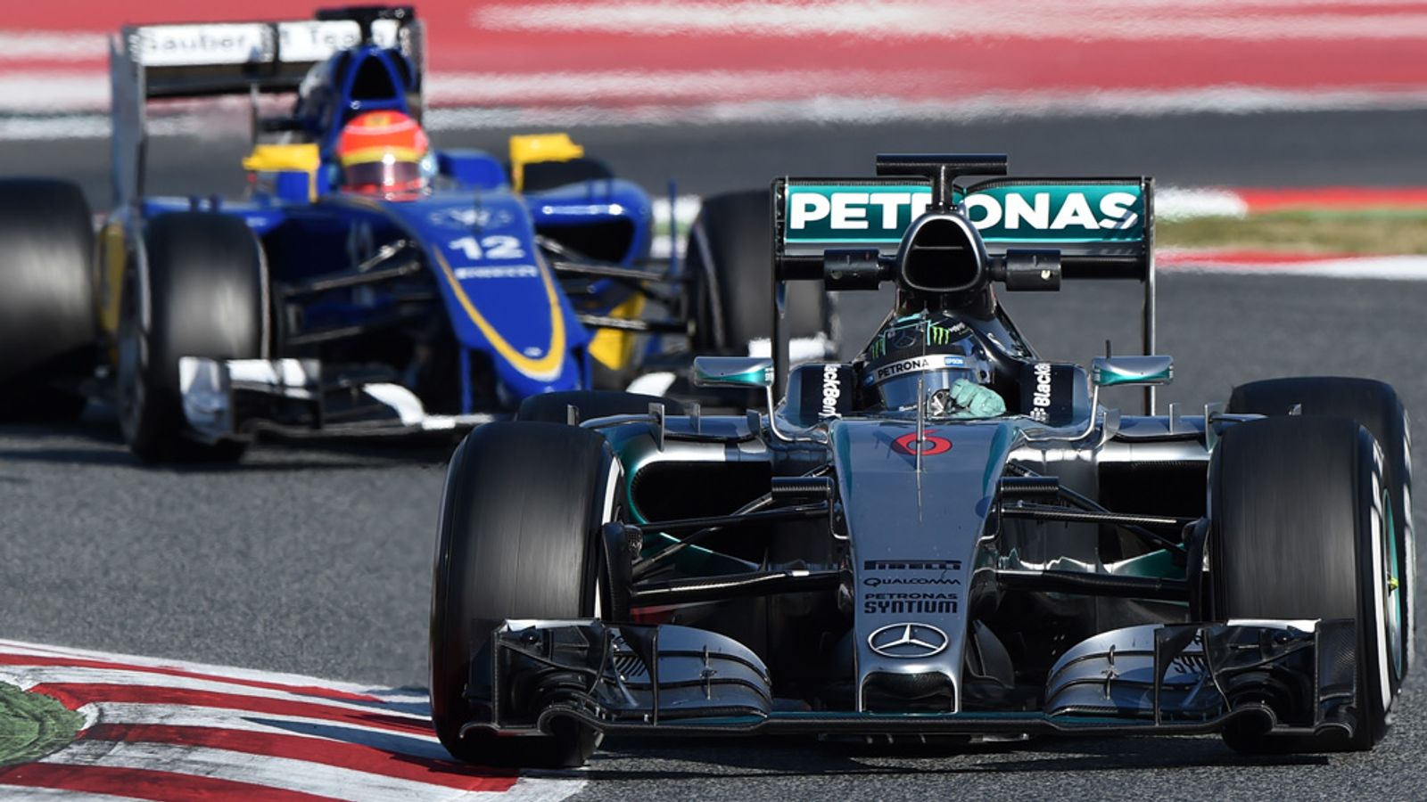 Barcelona test: Mercedes fire 'ominious' warning as McLaren finally run ...