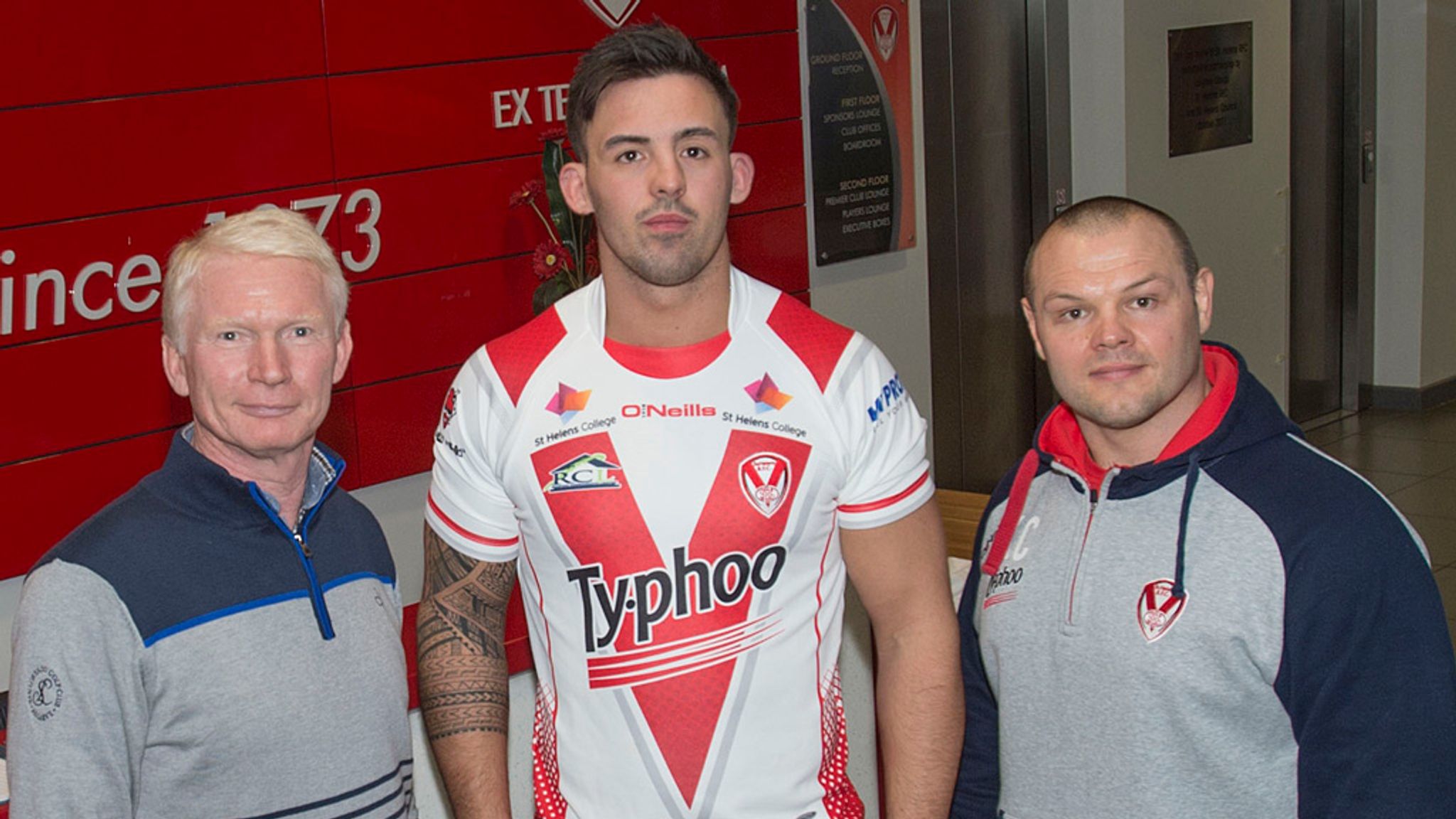 Super League: Champions St Helens sign Dewsbury prop Matthew Haggarty ...