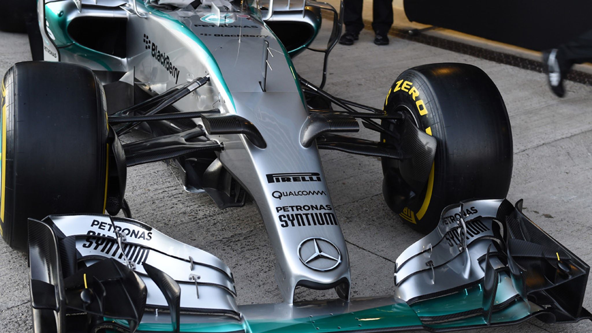 World champions Mercedes have formally launched their 2015 challenger ...