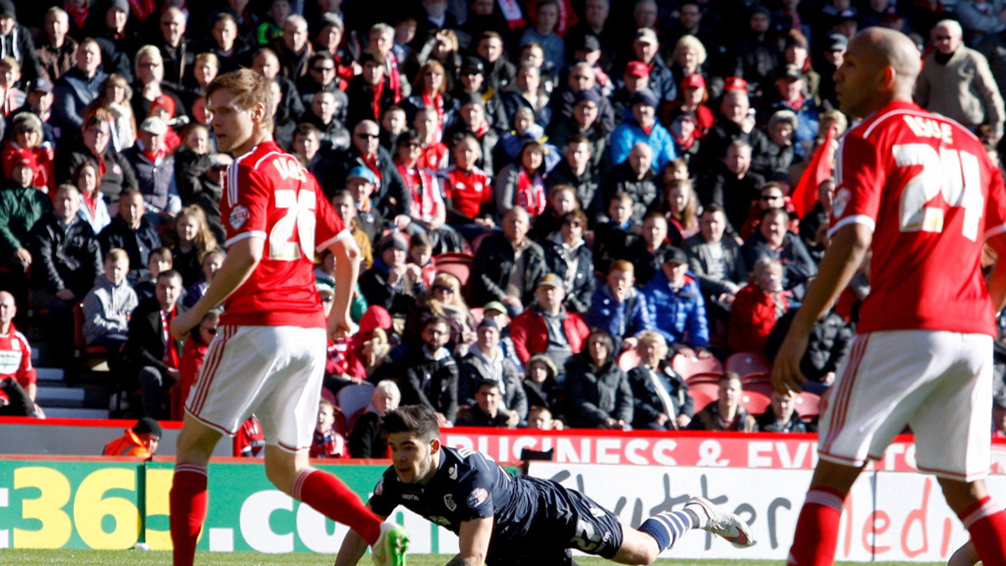 Middlesbrough 0 - 1 Leeds - Match Report & Highlights