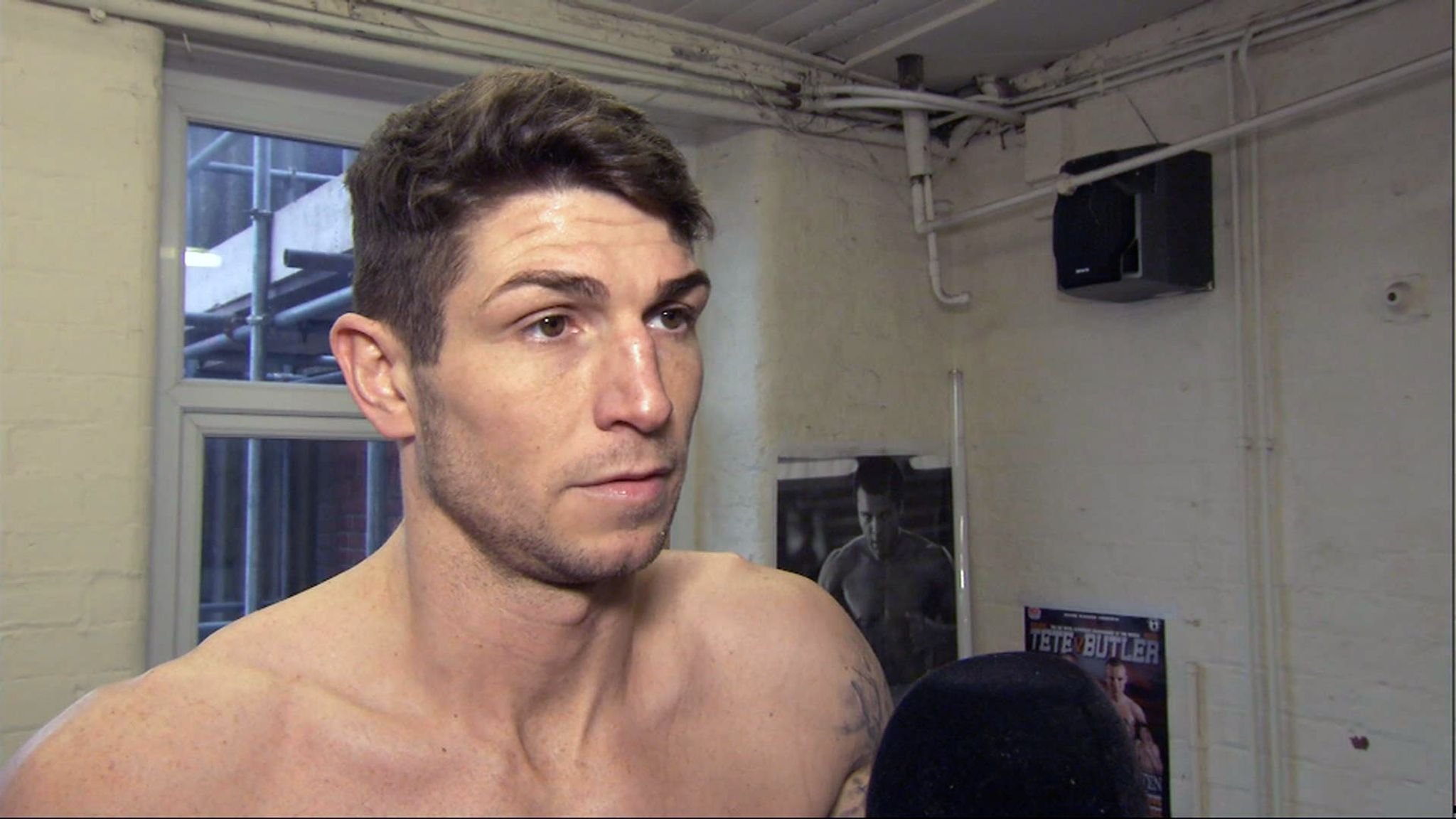 Brian Rose says the referee didn't give him a chance before stopping ...