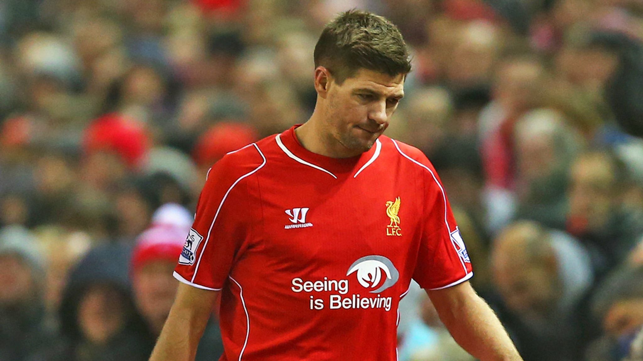 Premier League: Liverpool face anxious wait over Steven Gerrard after ...