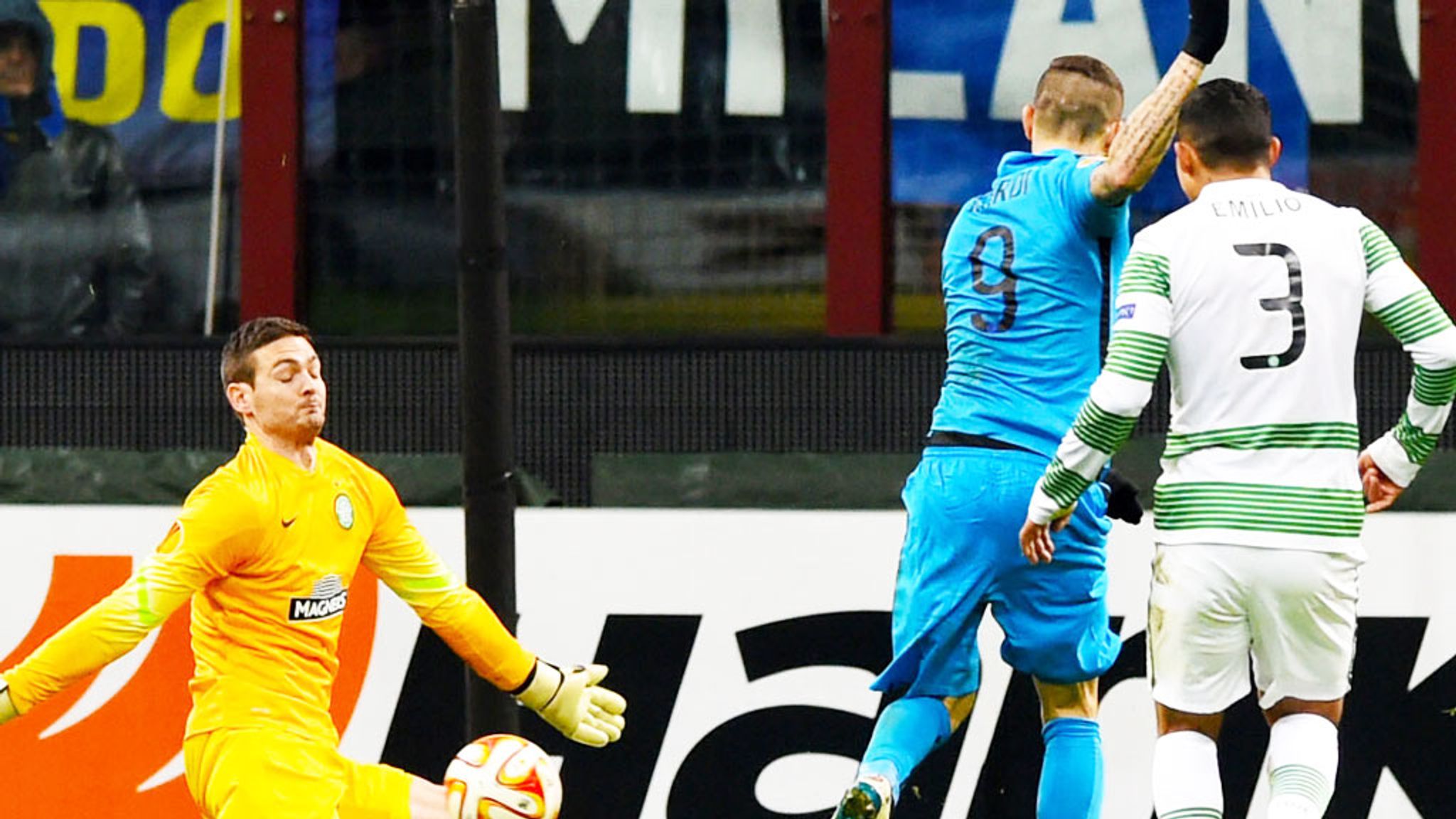 Celtic lose 1-0 to Inter Milan to exit the Europa League | Football ...