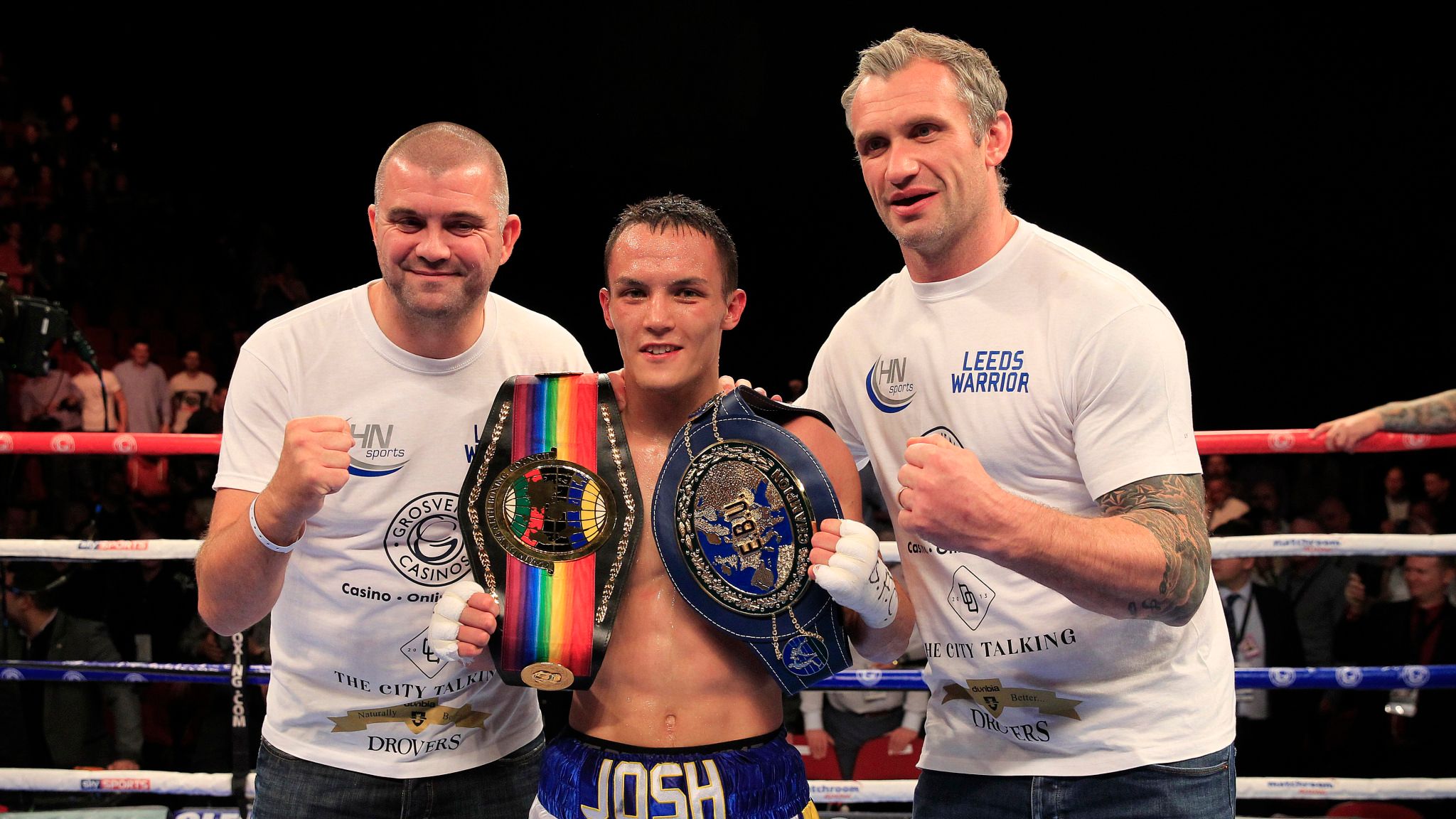 Vinnie Jones will carry Josh Warrington's belts for Saturday's fight ...