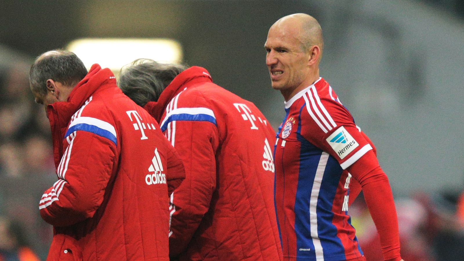Bayern Munich's Arjen Robben out for remainder of season with calf ...