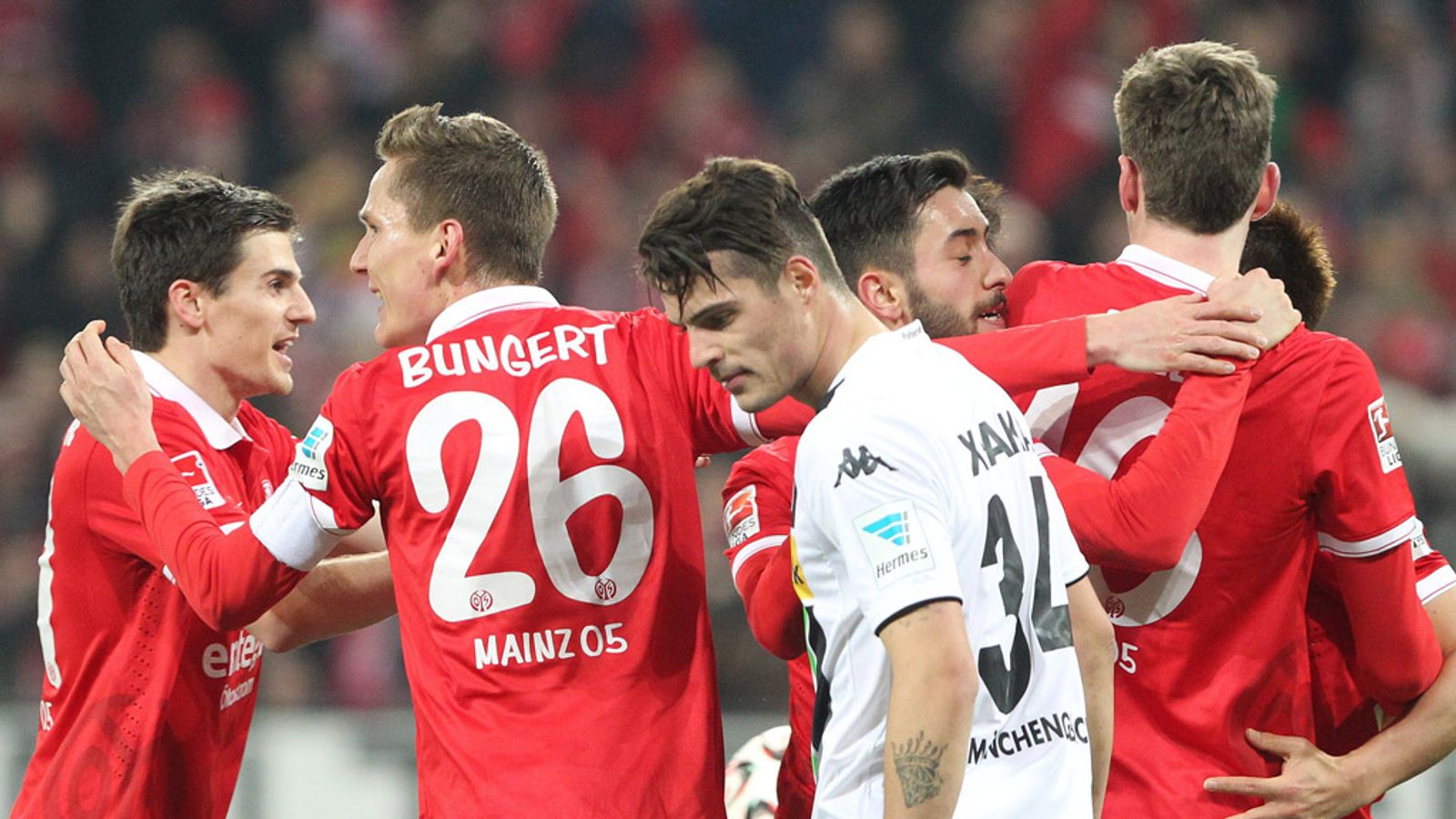 Bundesliga: Mainz come back from two down to take a point against ...