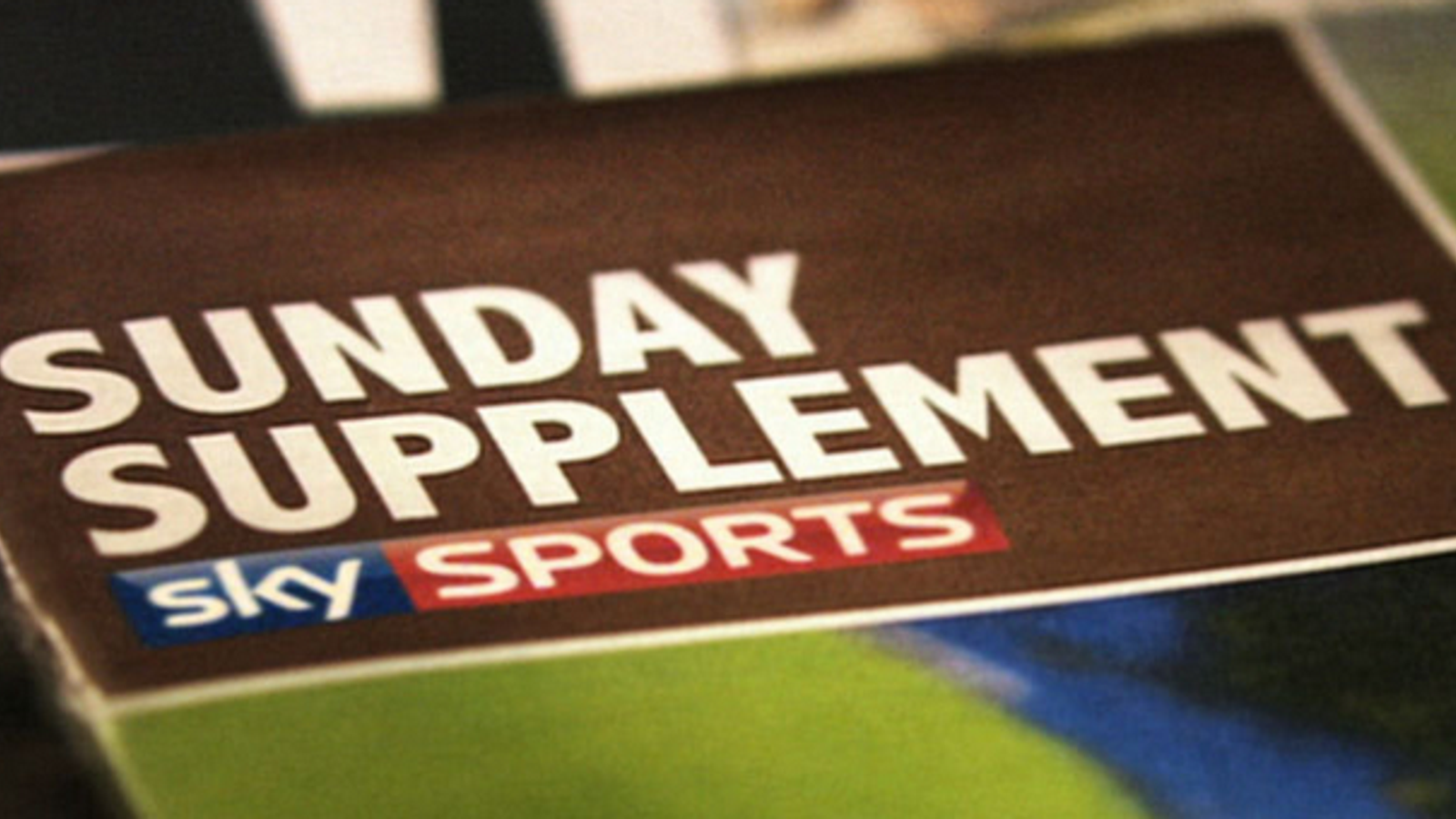 On Sunday Supplement: Patrick Barclay, Neil Custis and Matt Dickinson ...