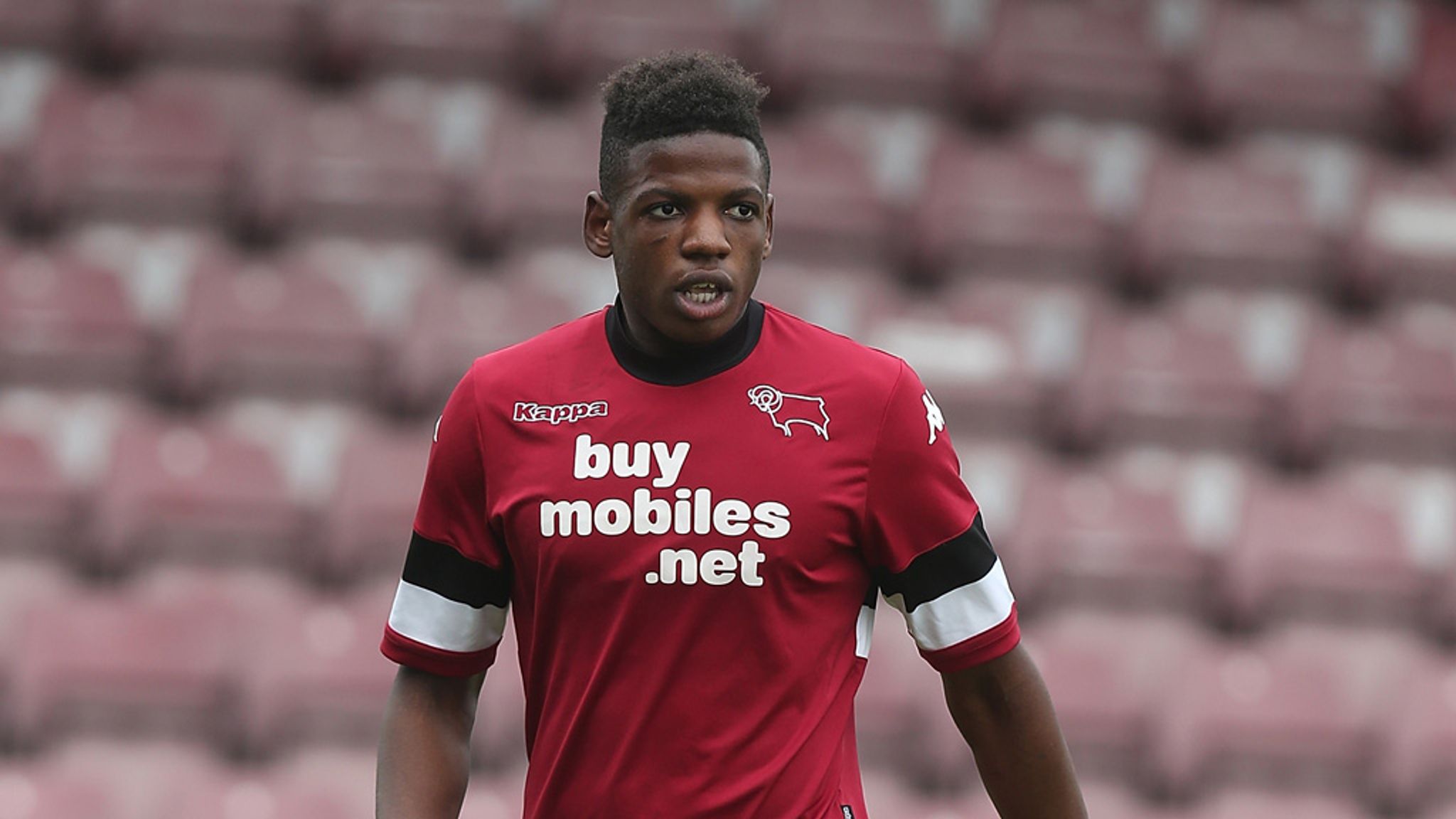 Derby County youngster Offrande Zanzala pens new deal at the club ...