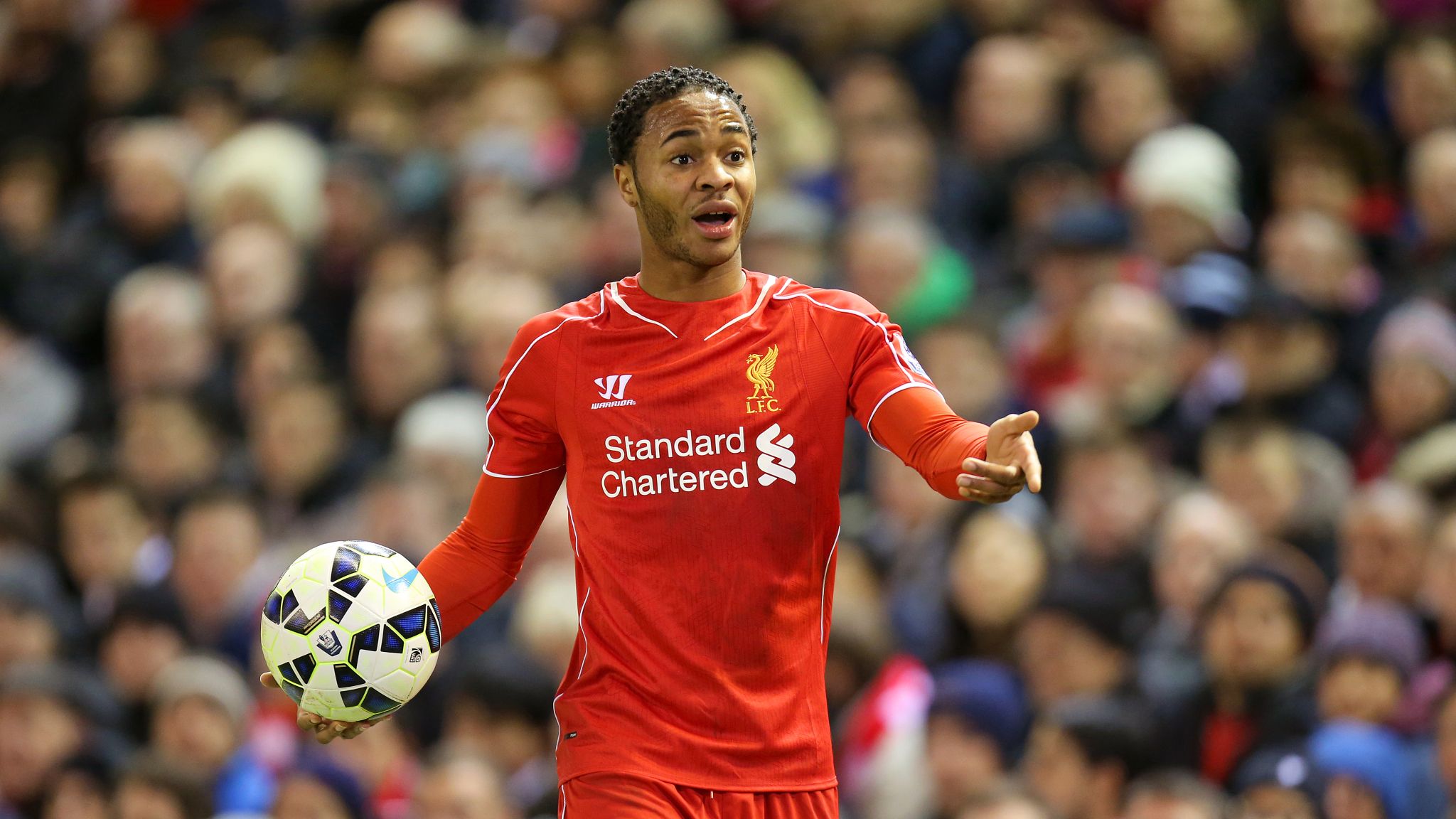 Raheem Sterling wants Liverpool fans to make up chant for him ...