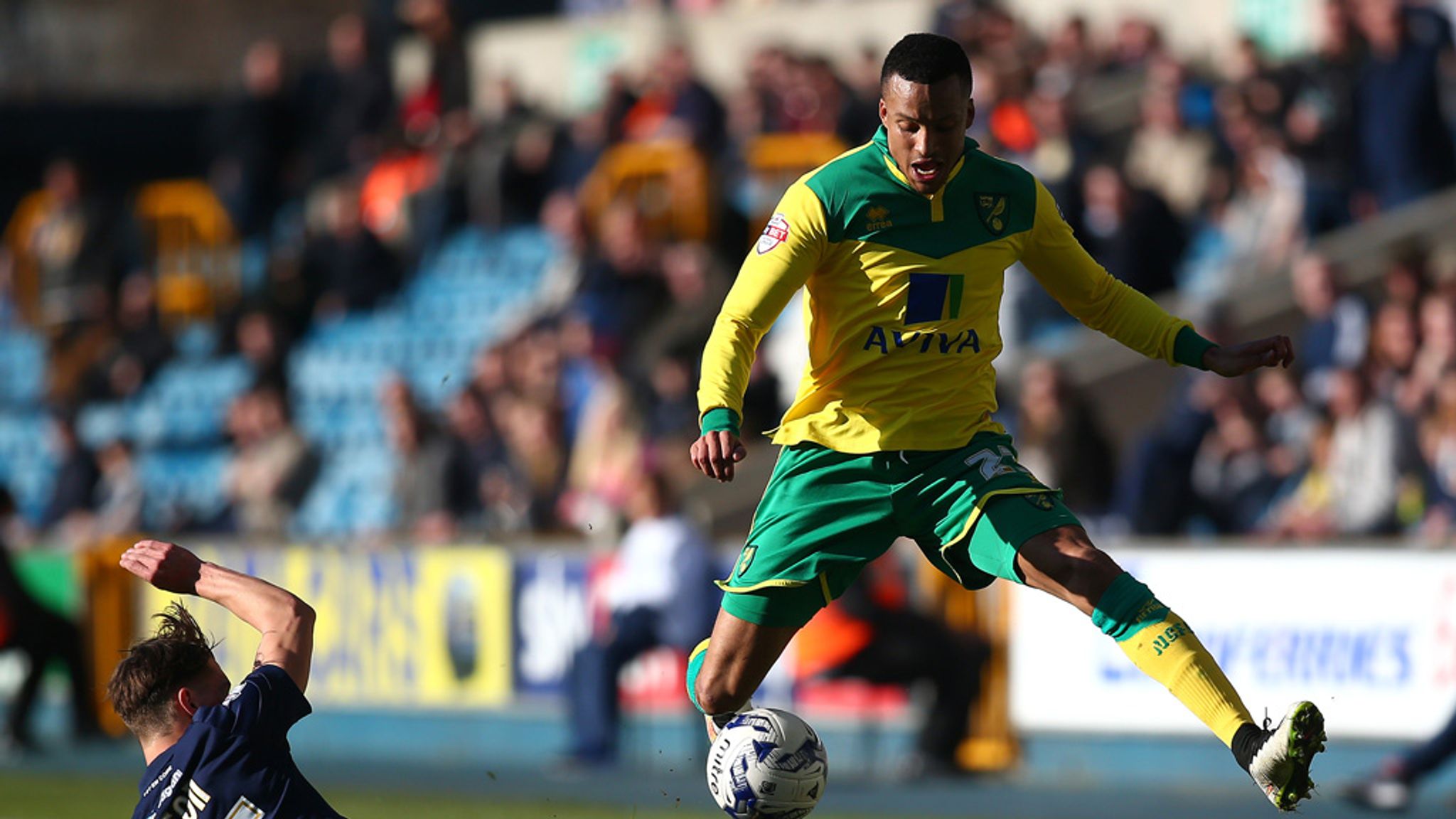 Martin Olsson back training at Norwich following shoulder surgery ...