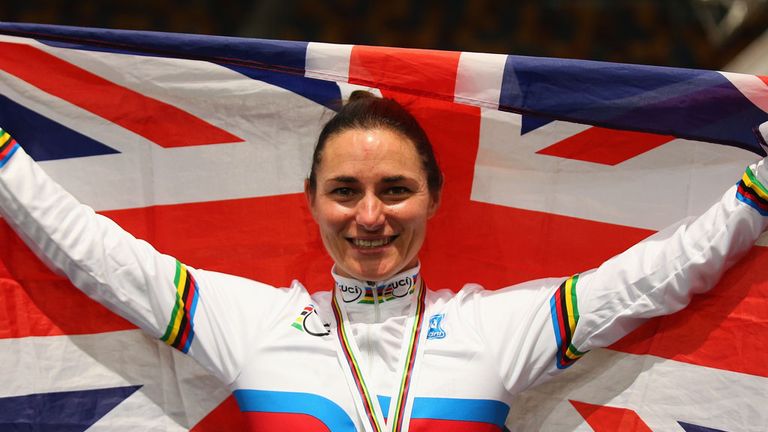Dame Sarah Storey wins second gold at UCI Para-cycling Track World ...