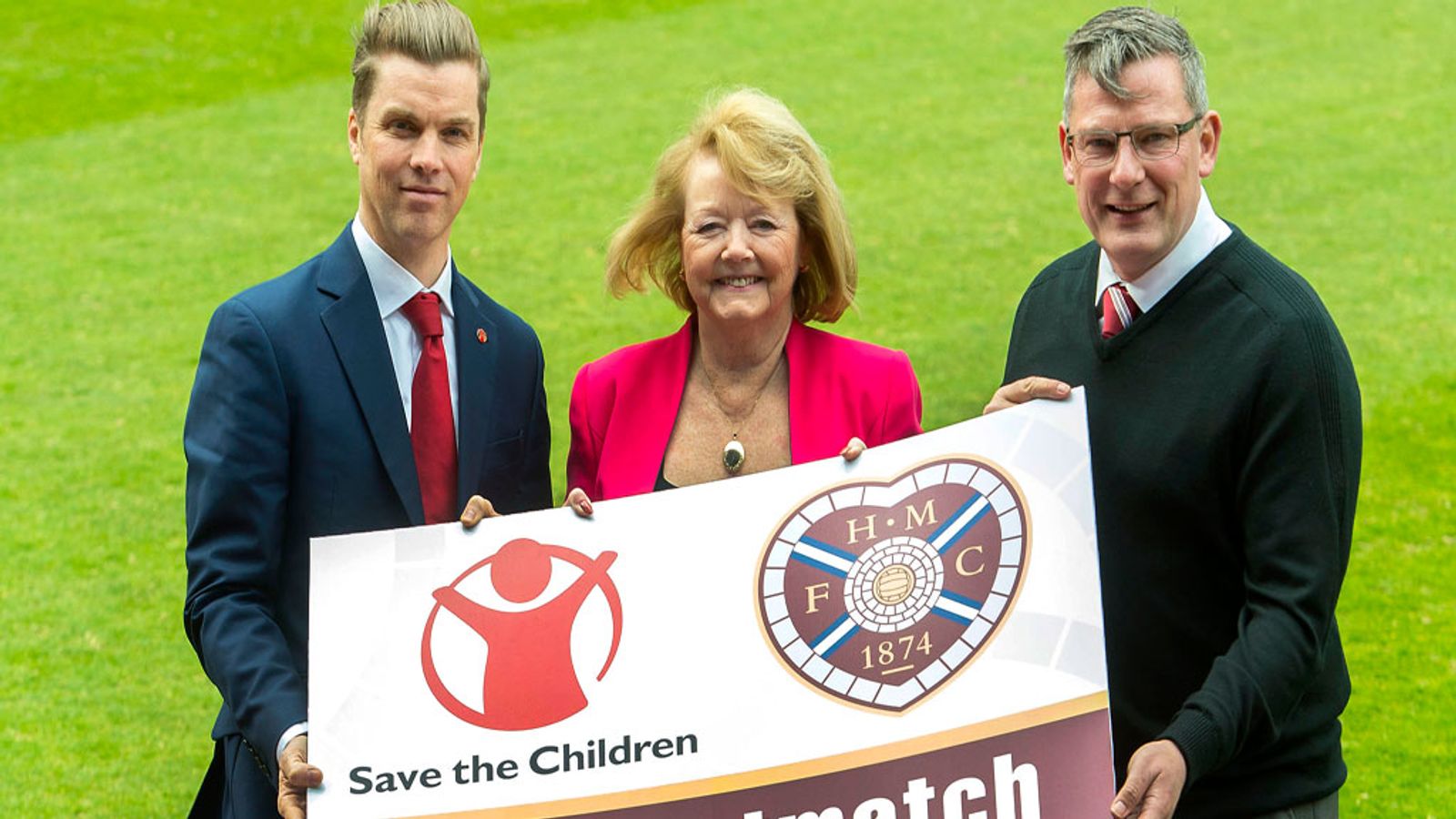 Hearts announce three-year Save the Children partnership | Football ...