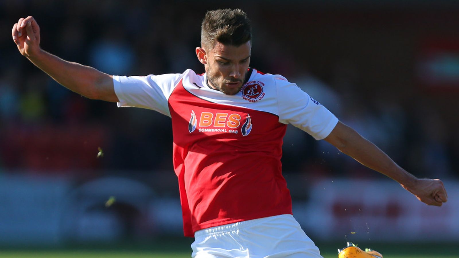 Evans celebrates ton in style | Football News | Sky Sports