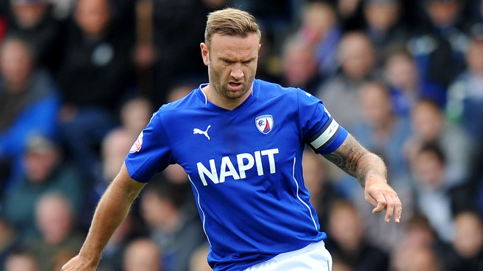 Chesterfield defender Ian Evatt is set to miss at least two months ...