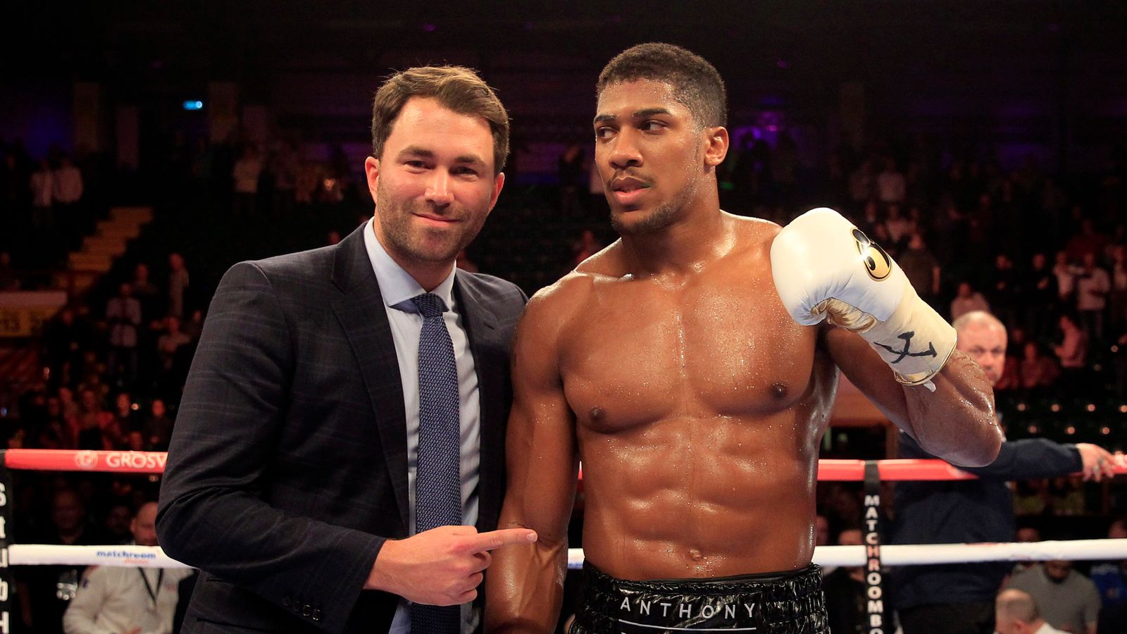 Anthony Joshua will show dark side when he fights Dillian Whyte, says ...