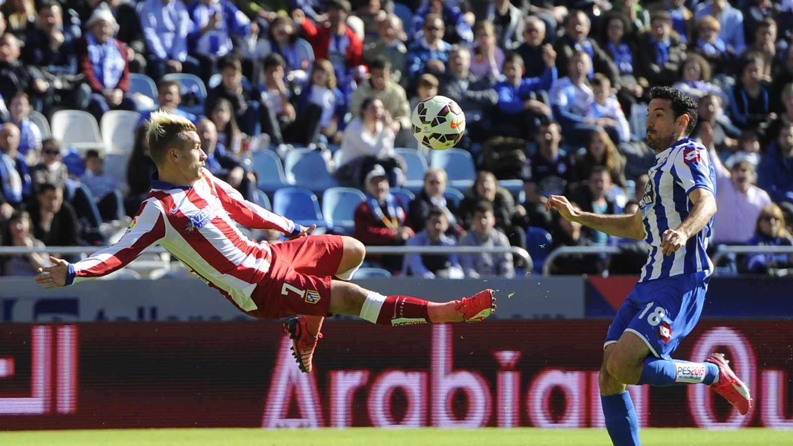Atletico Madrid forward Antoine Griezmann scores stunner at Deportivo ...