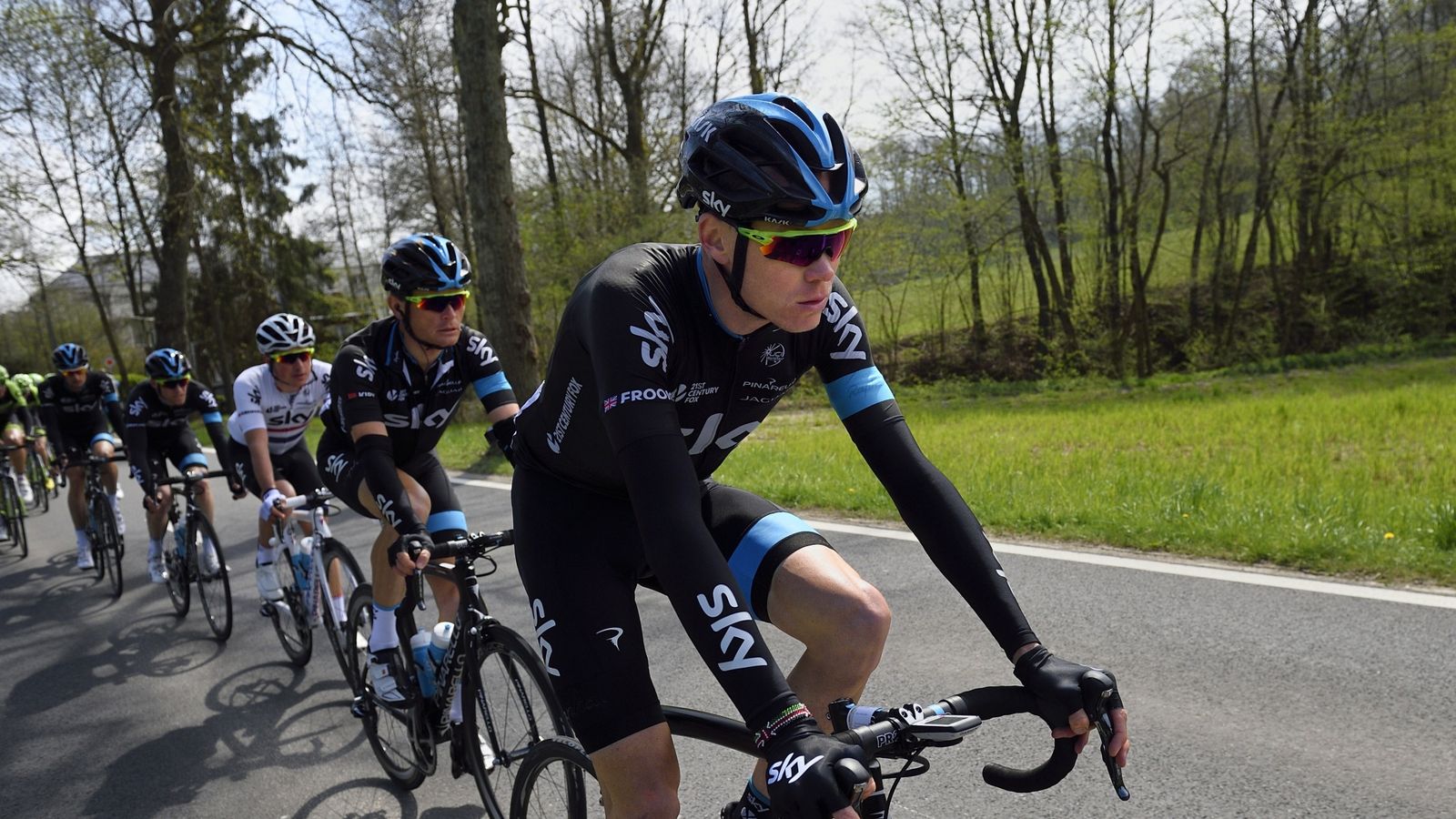 Chris Froome defends position at Tour de Romandie | Cycling News | Sky ...