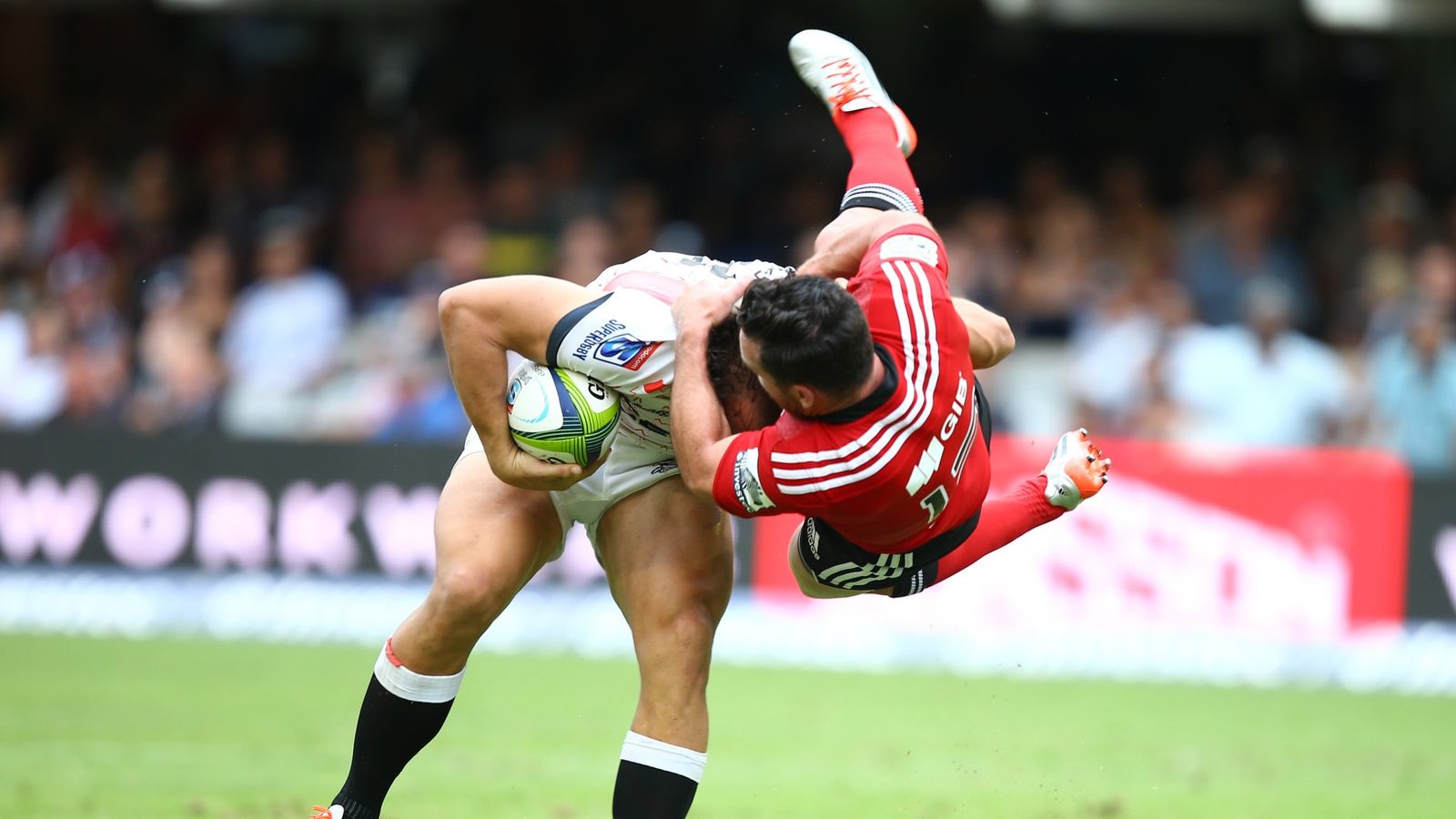 Super Rugby: Crusaders crush Sharks, Chiefs add to Blues misery | Rugby ...