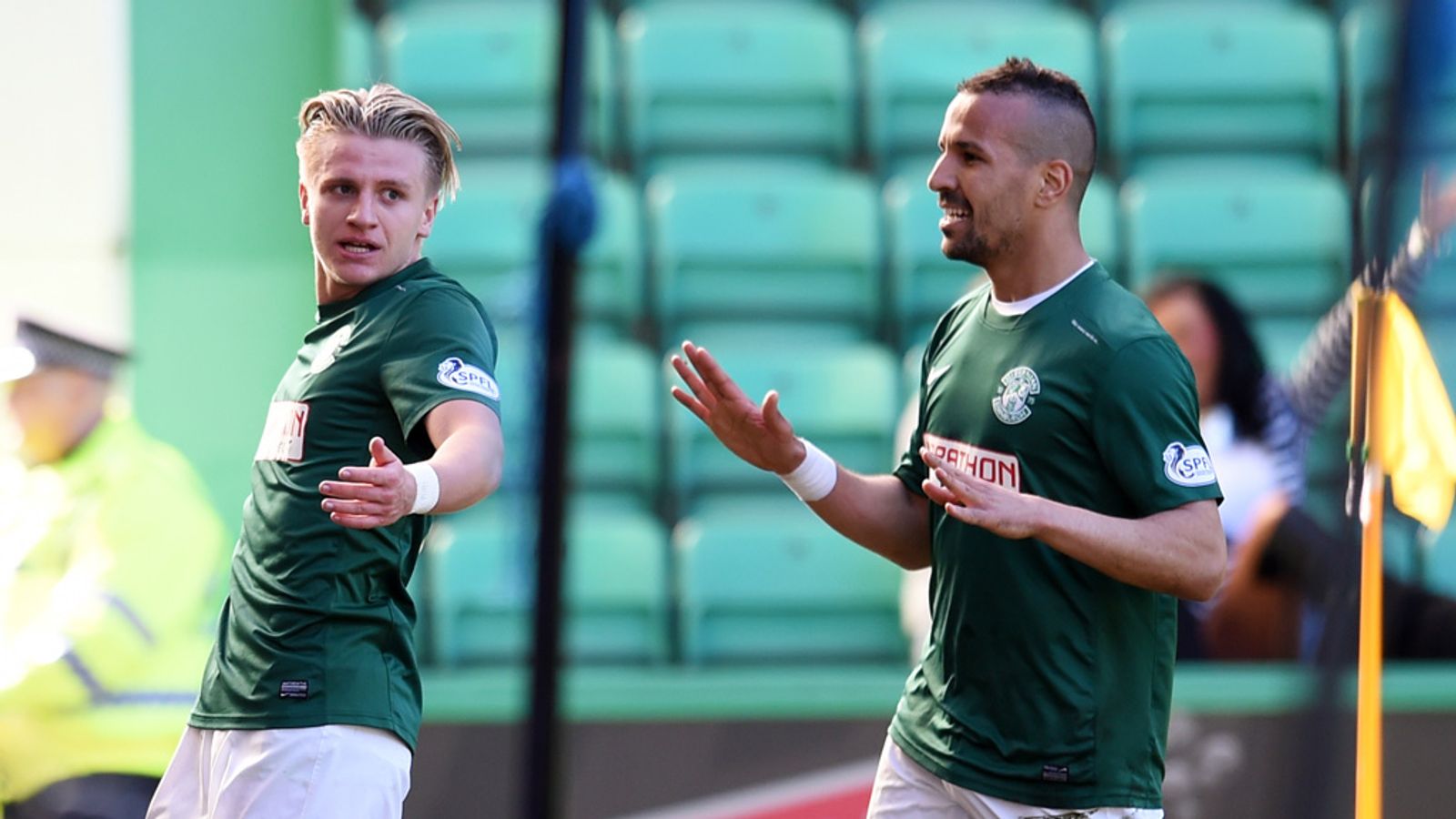 Hibernian 2-0 Hearts: Home team win Edinburgh derby at Easter Road ...