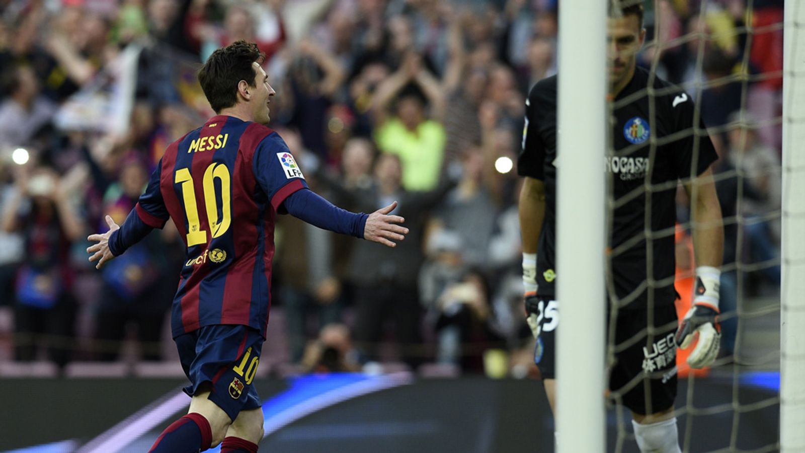 La Liga match report: Barcelona 6 Getafe 0 | Football News | Sky Sports