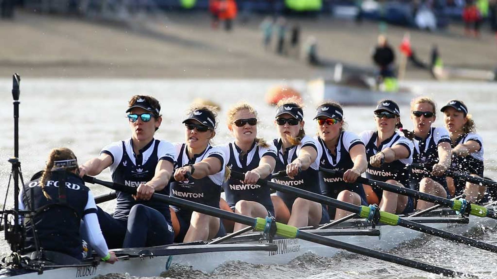 Oxford's women make history with dominant Boat Race win | Sky Sports