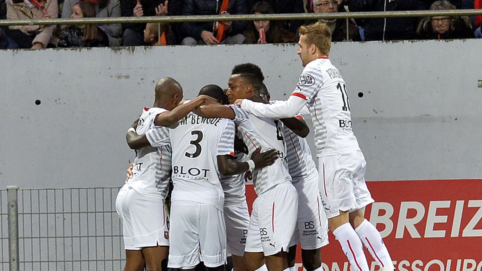 Ligue 1: Rennes beat Lorient 3-0 in clash between two struggling sides ...