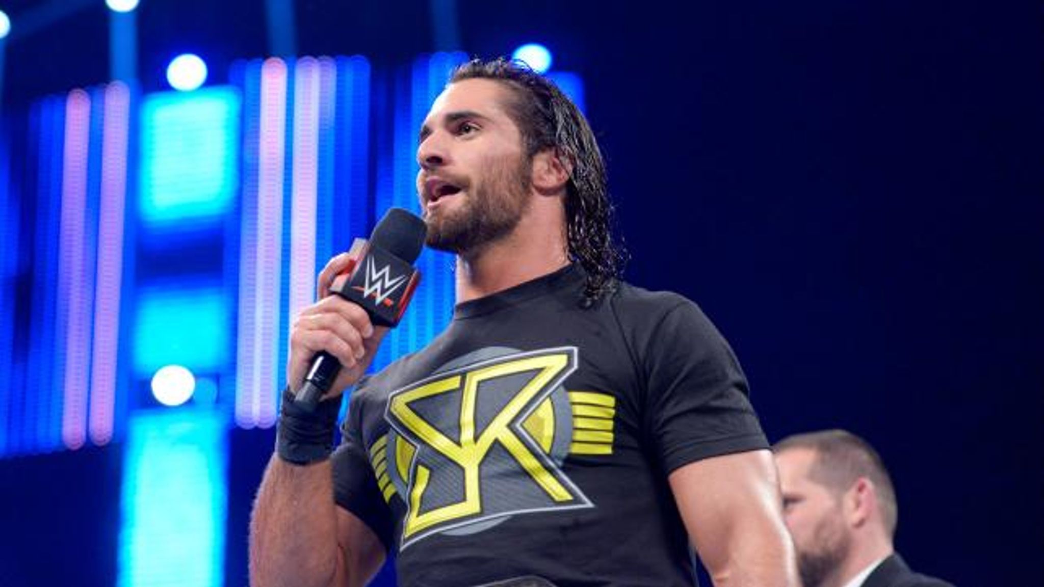 Seth Rollins tells us about WrestleMania - and Floyd Mayweather v Big ...
